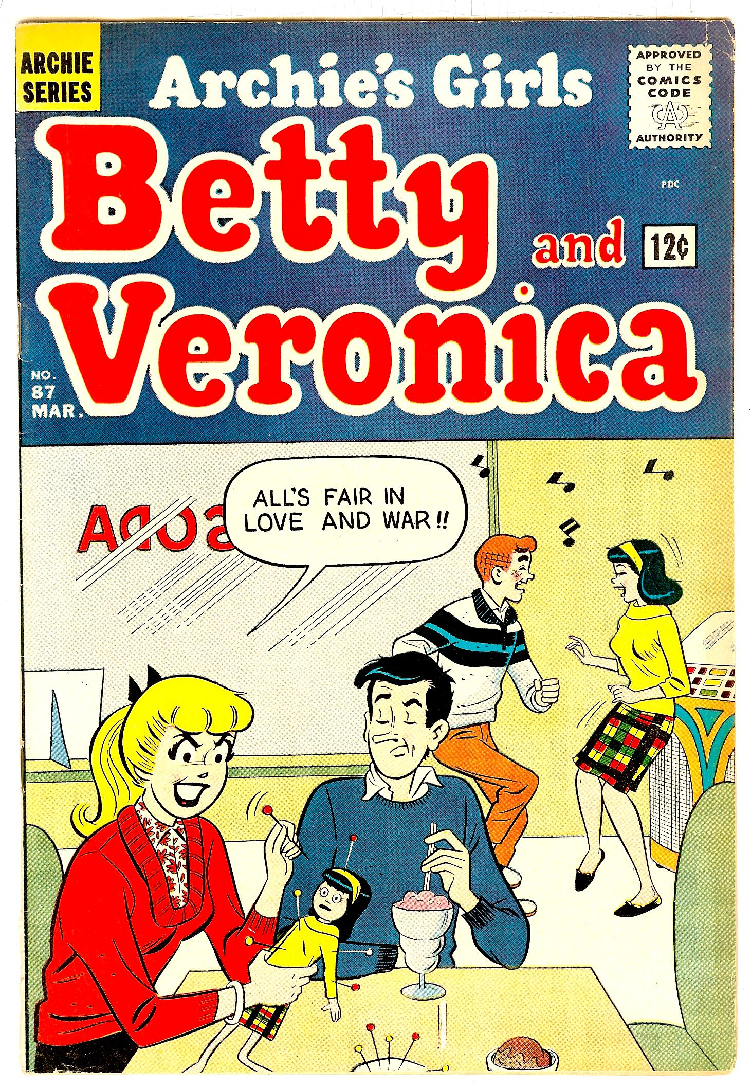 Archie's Girls Betty and Veronica #87