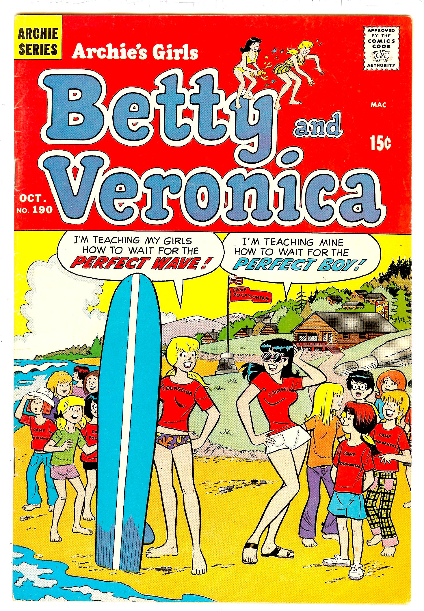 Archie's Girls Betty and Veronica #190