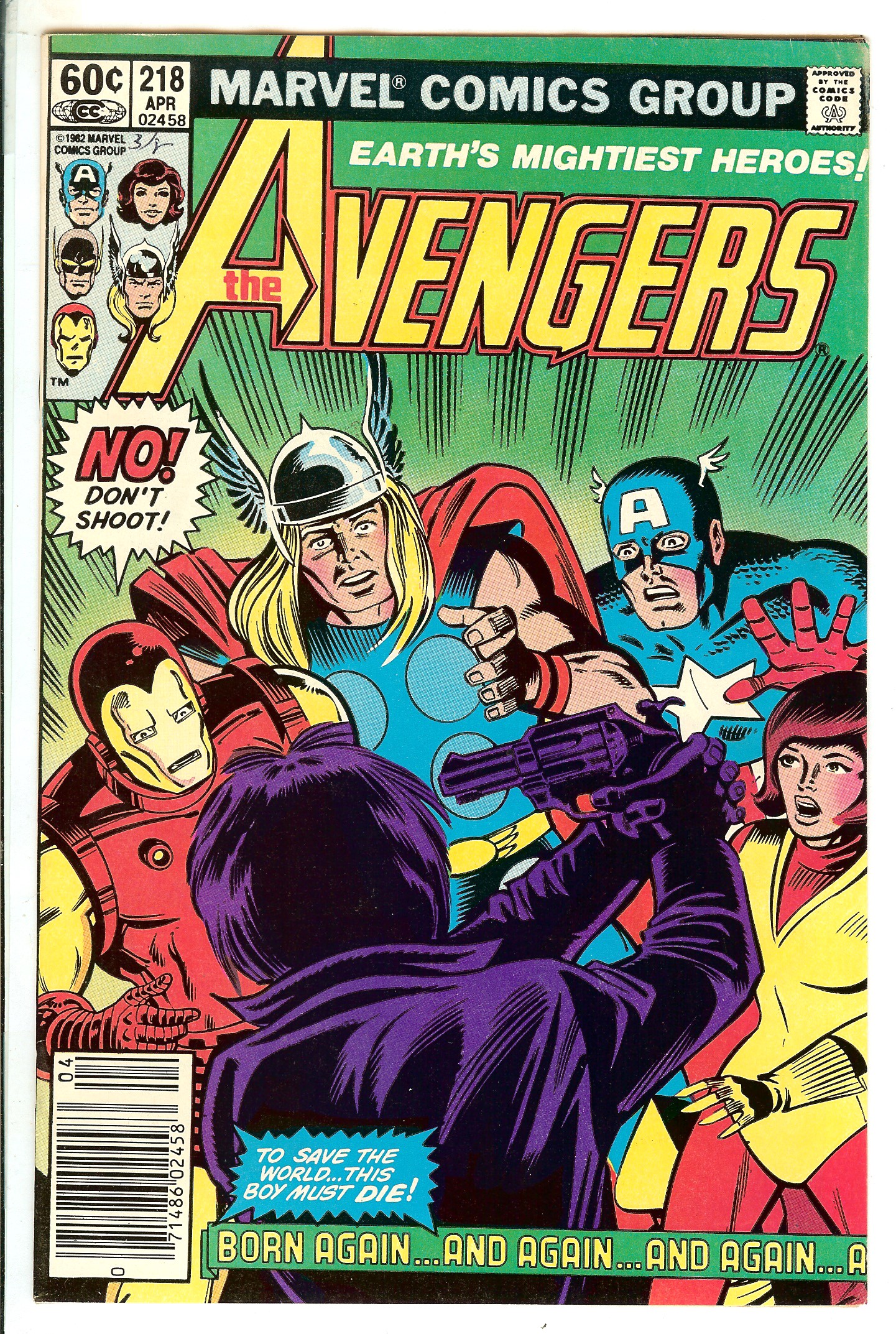 Avengers #218