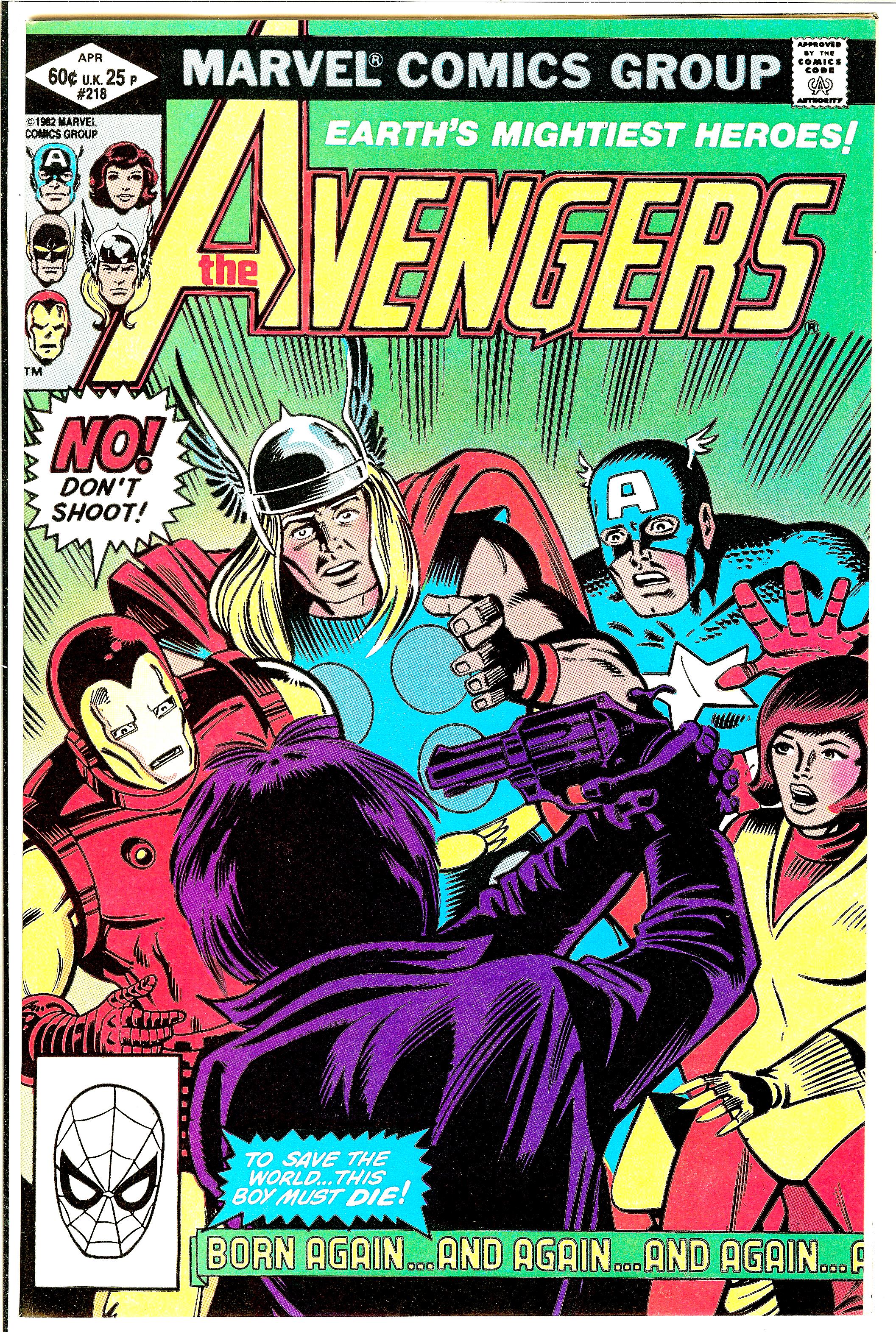 Avengers #218