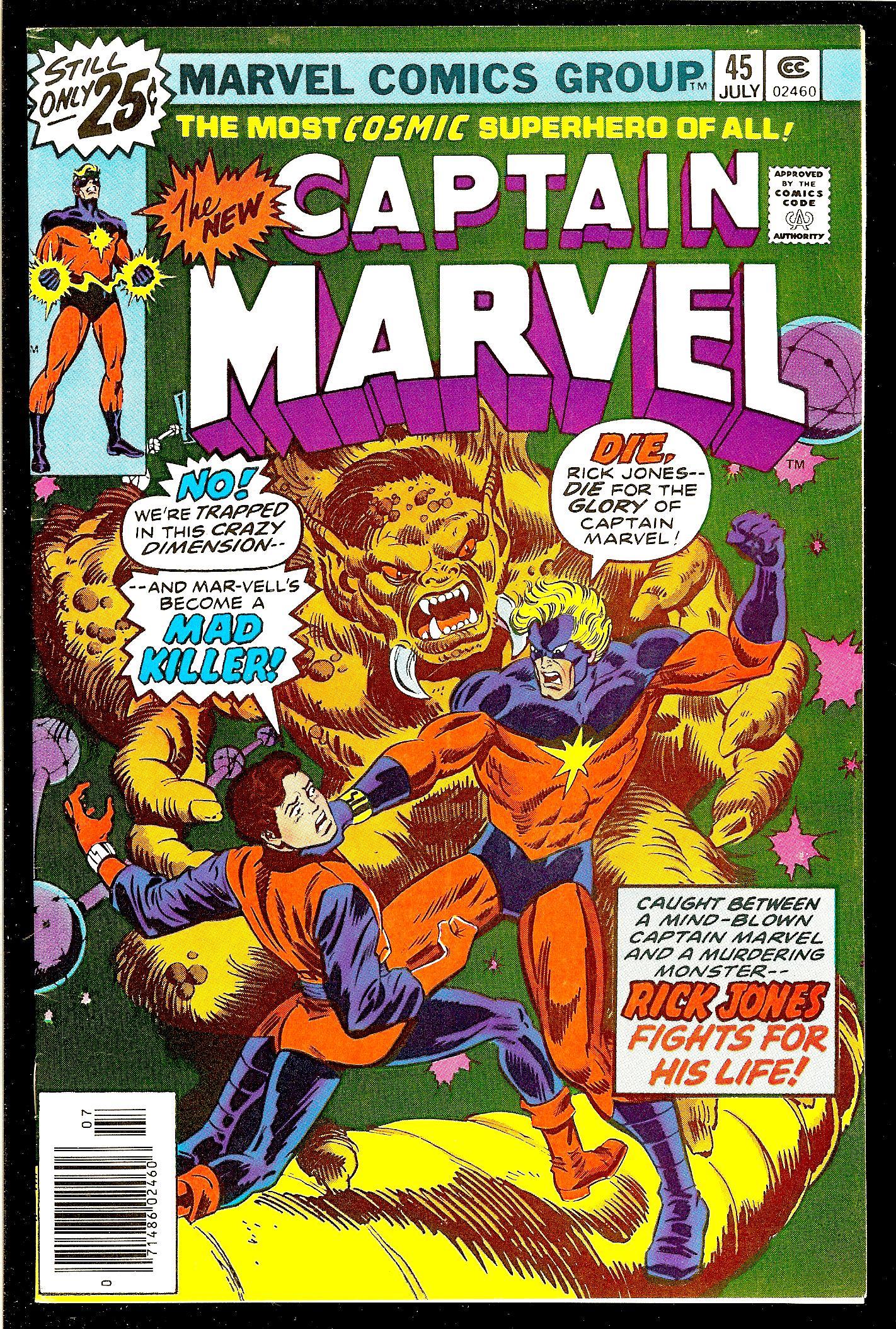 Captain Marvel #45