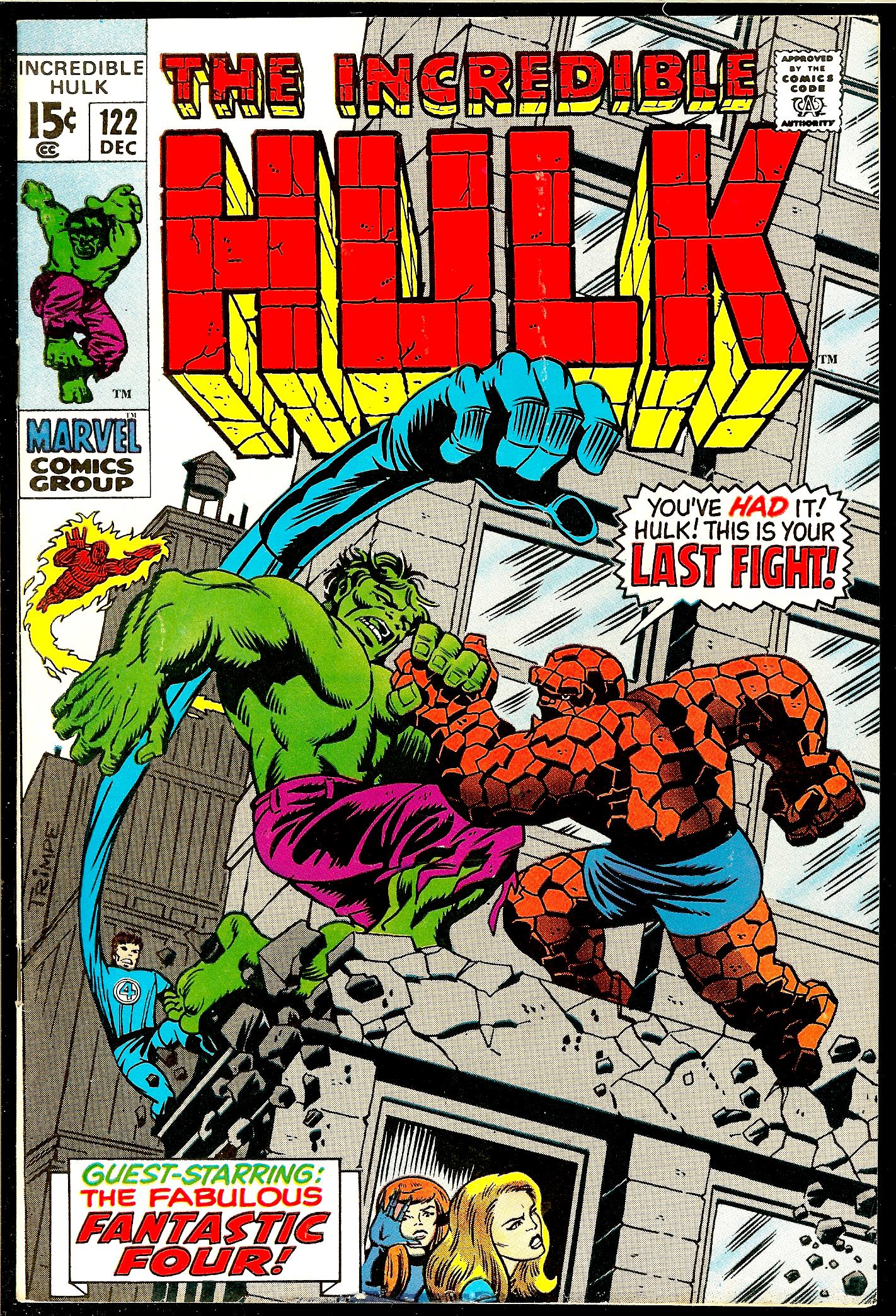 Incredible Hulk #122 Incredible Hulk #122
