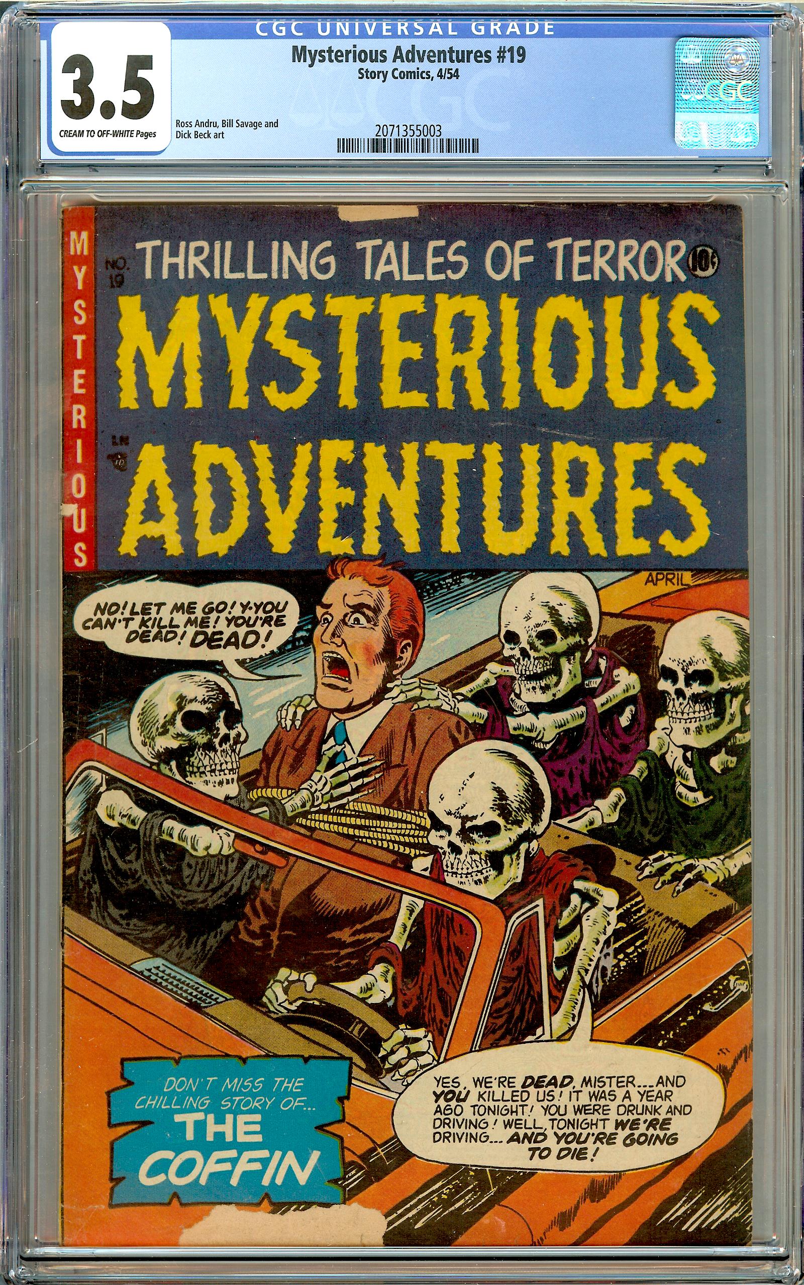 Mysterious Adventures #19