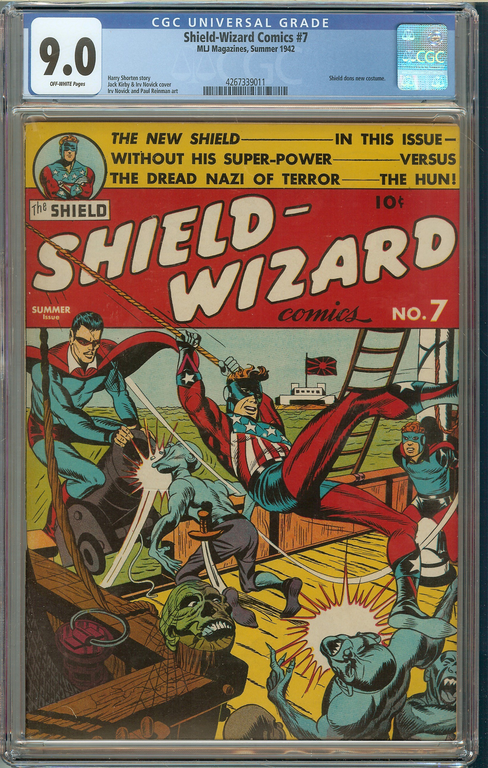 Shield-Wizard Comics #7