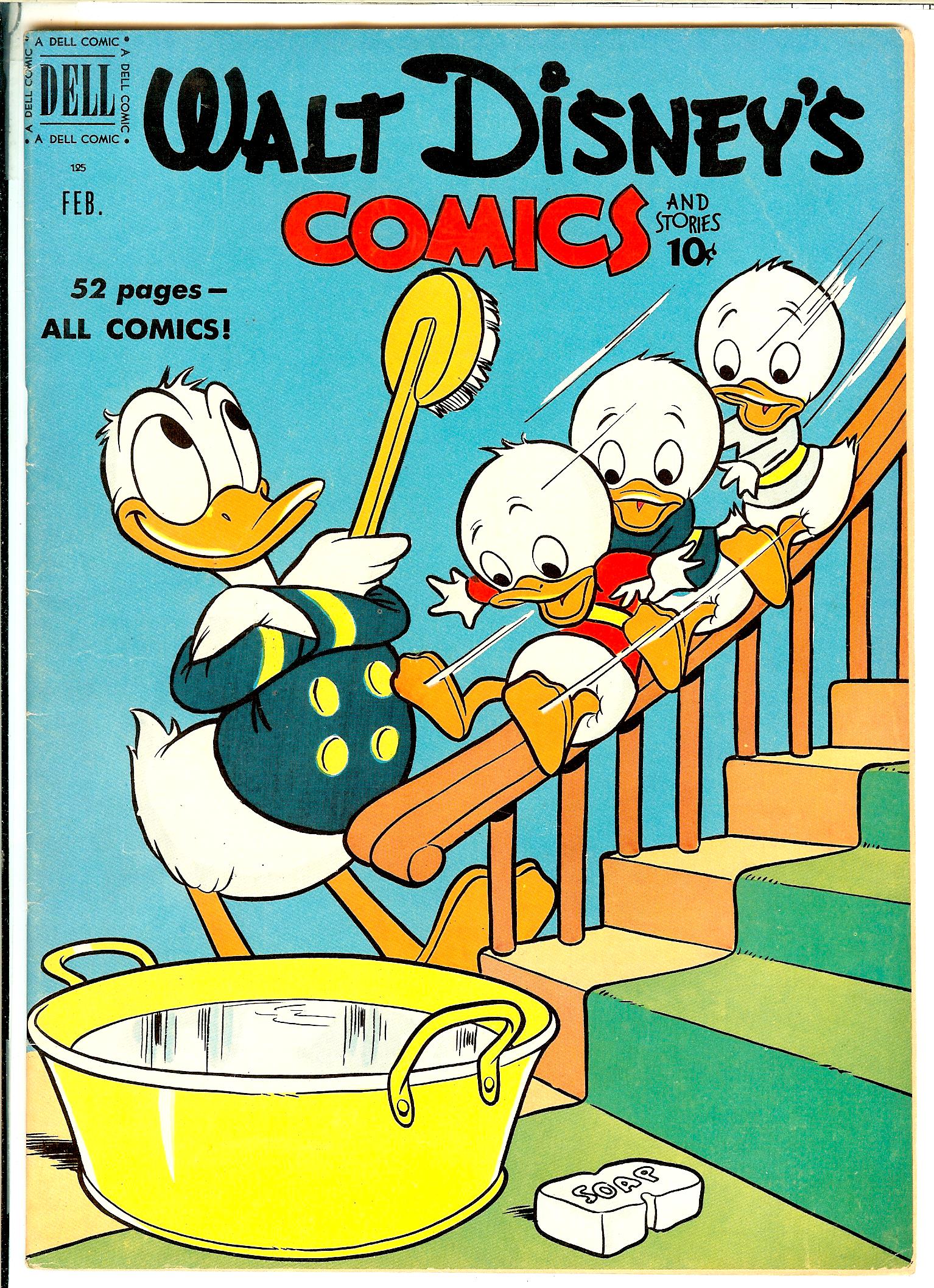 Walt Disney's Comics & Stories #125