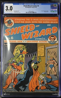 Shield-Wizard Comics #6