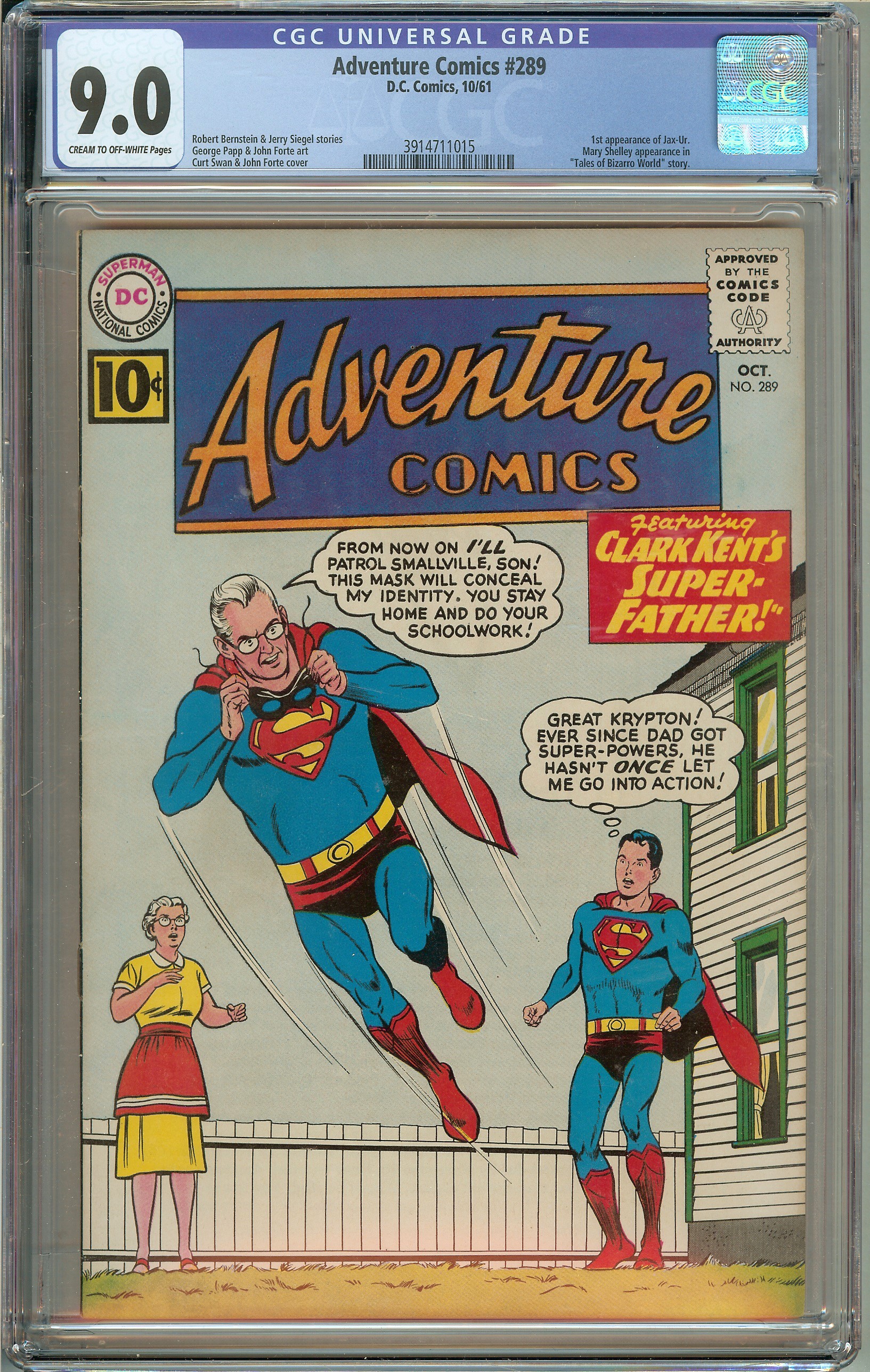 Adventure Comics #289