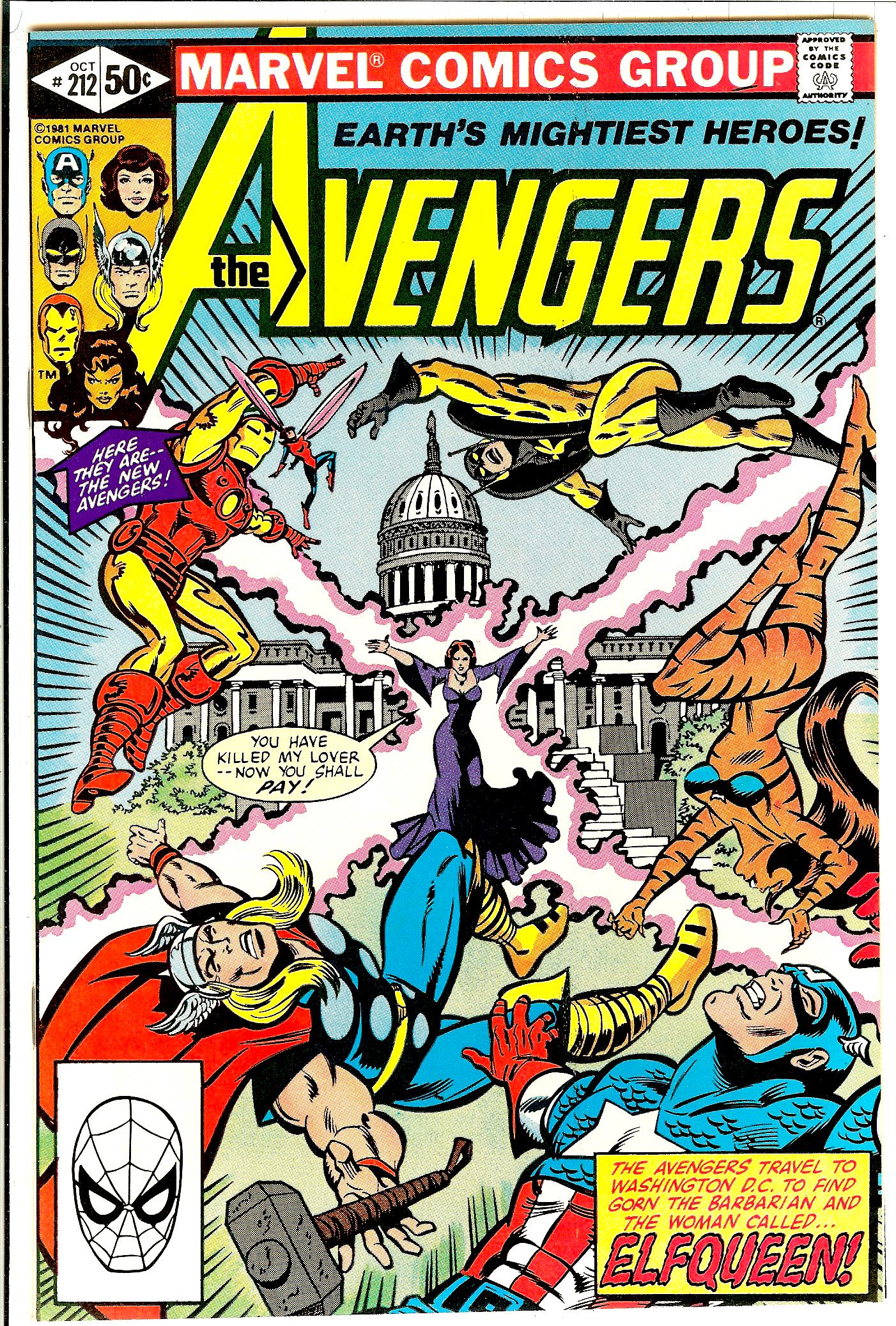 Avengers #212