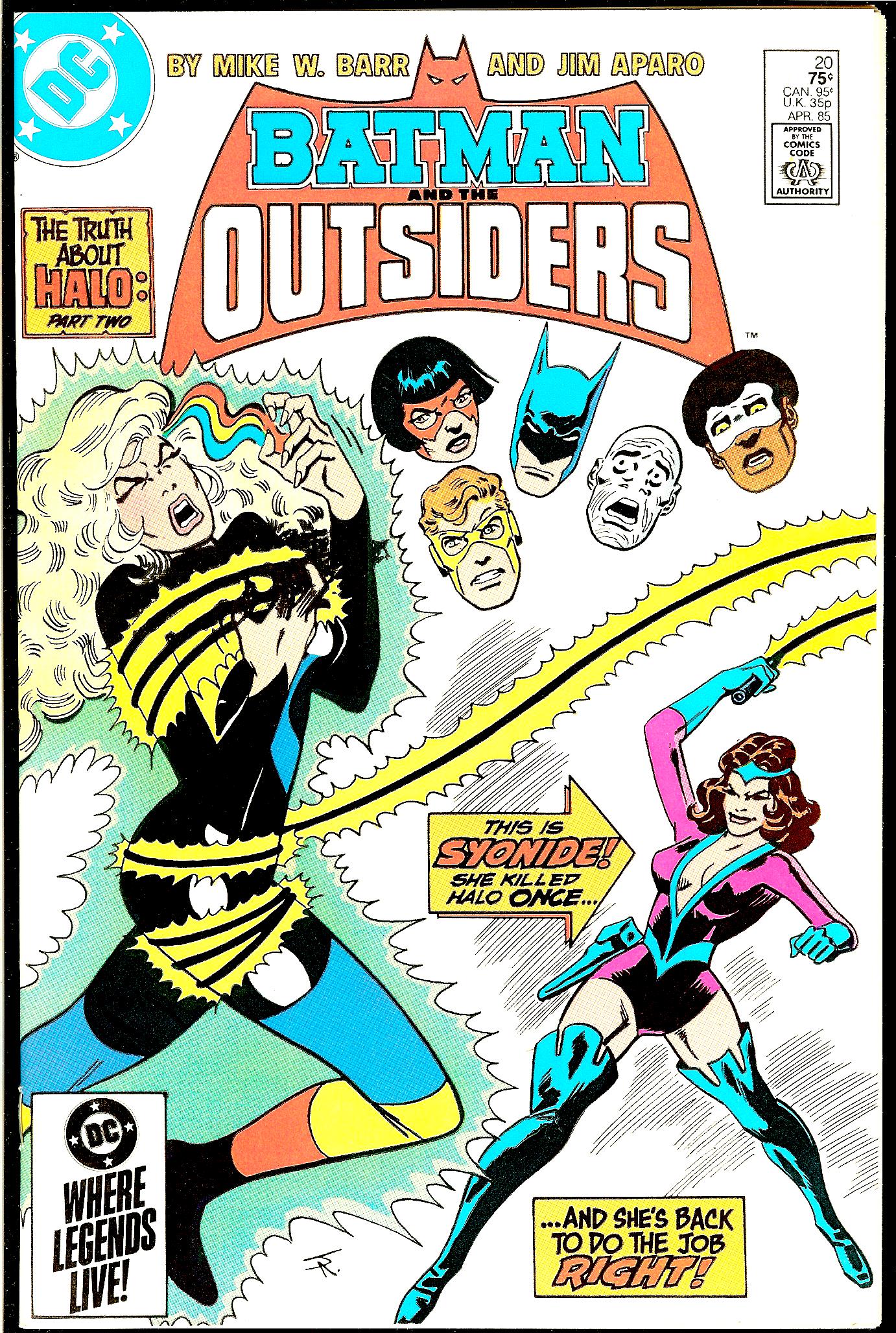 Batman and the Outsiders #20