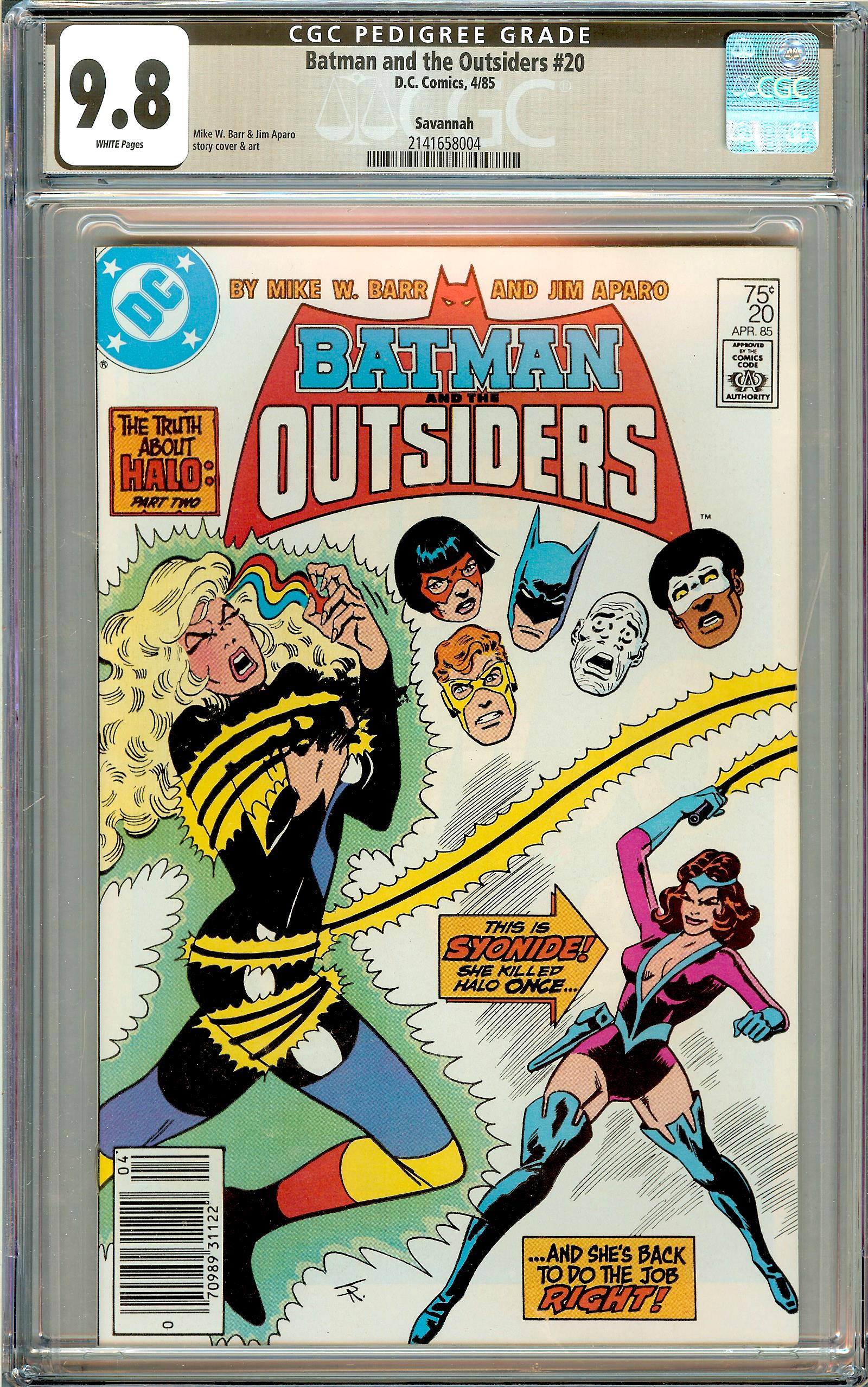 Batman and the Outsiders #20