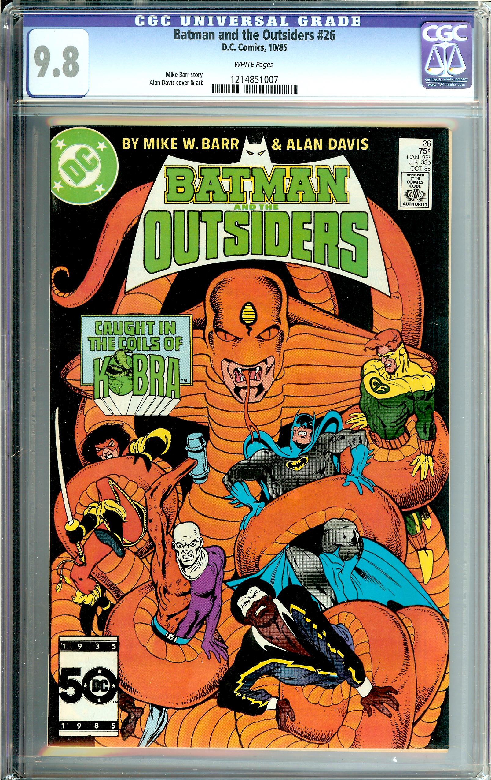 Batman and the Outsiders #26