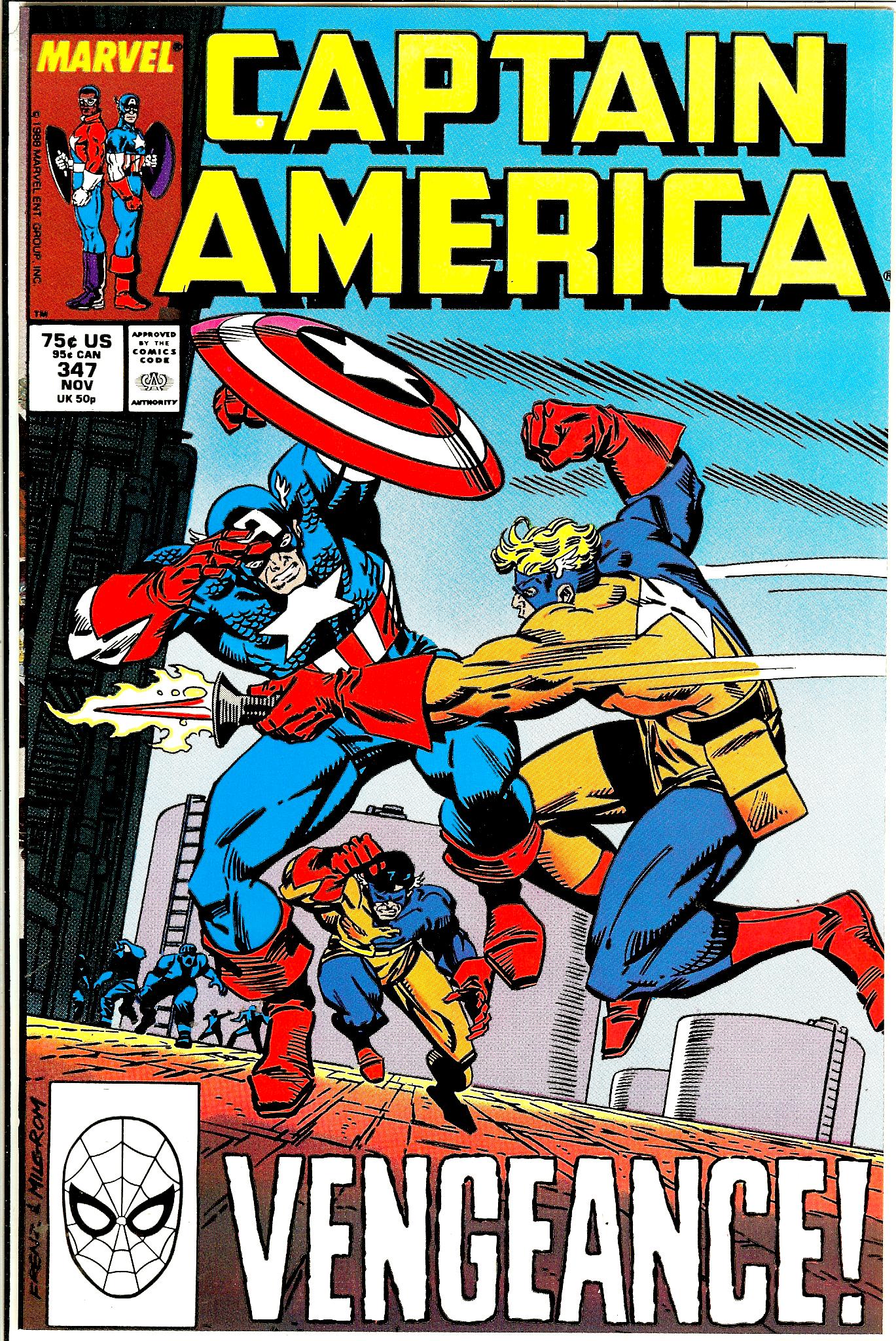 Captain America #347