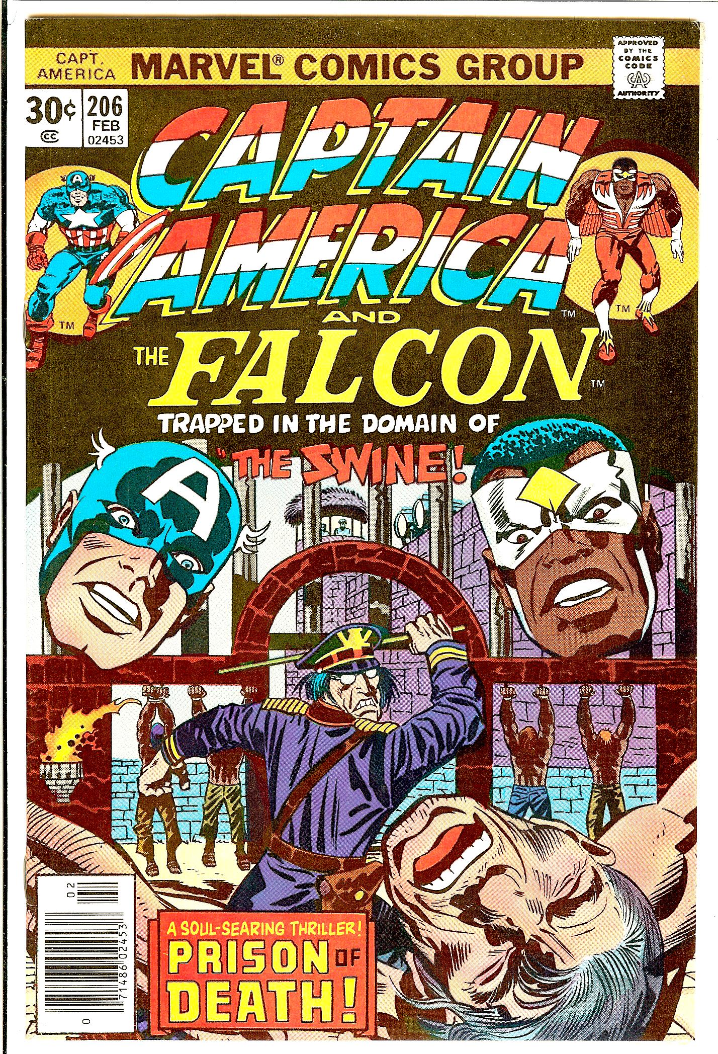 Captain America #206