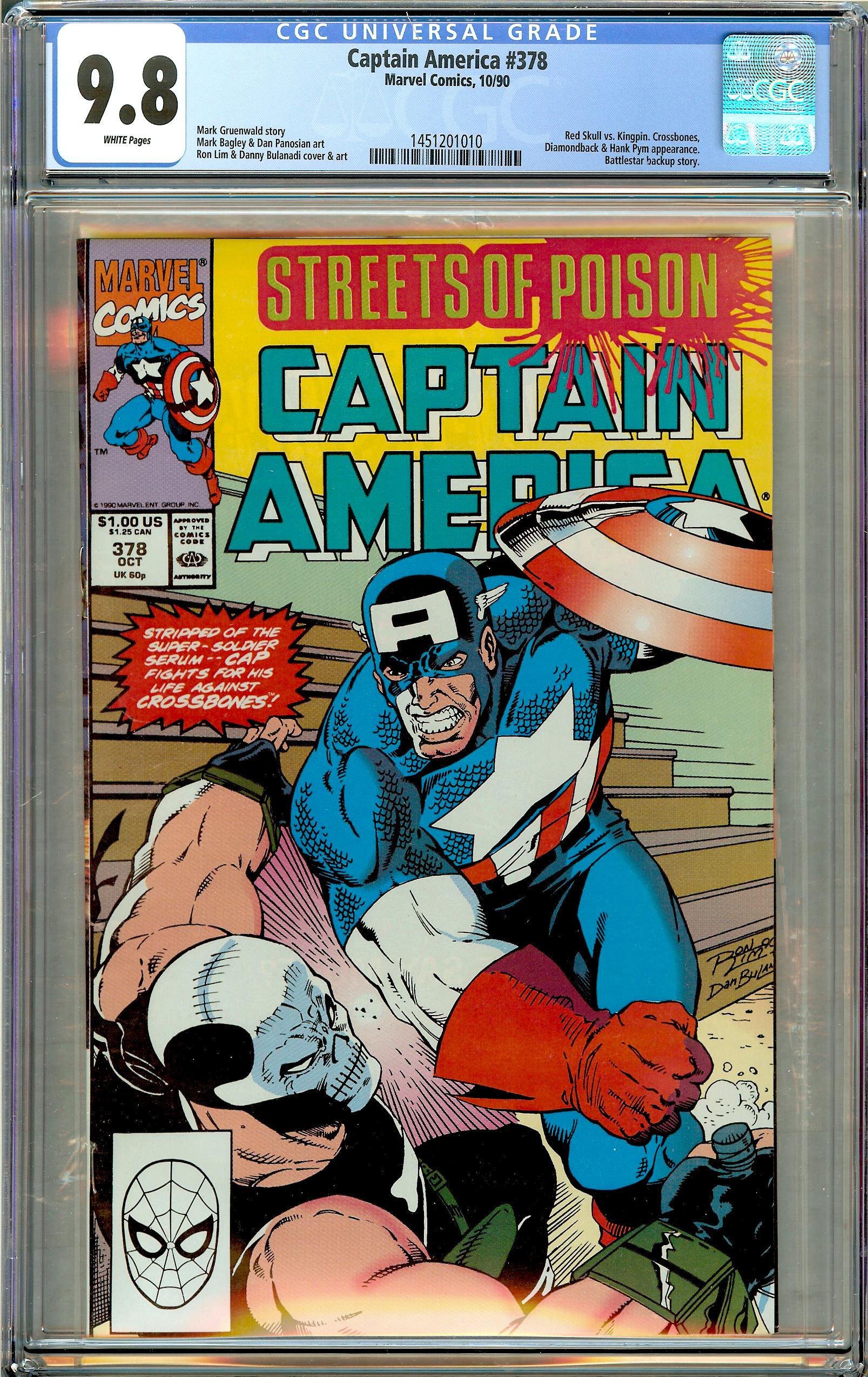 Captain America #378