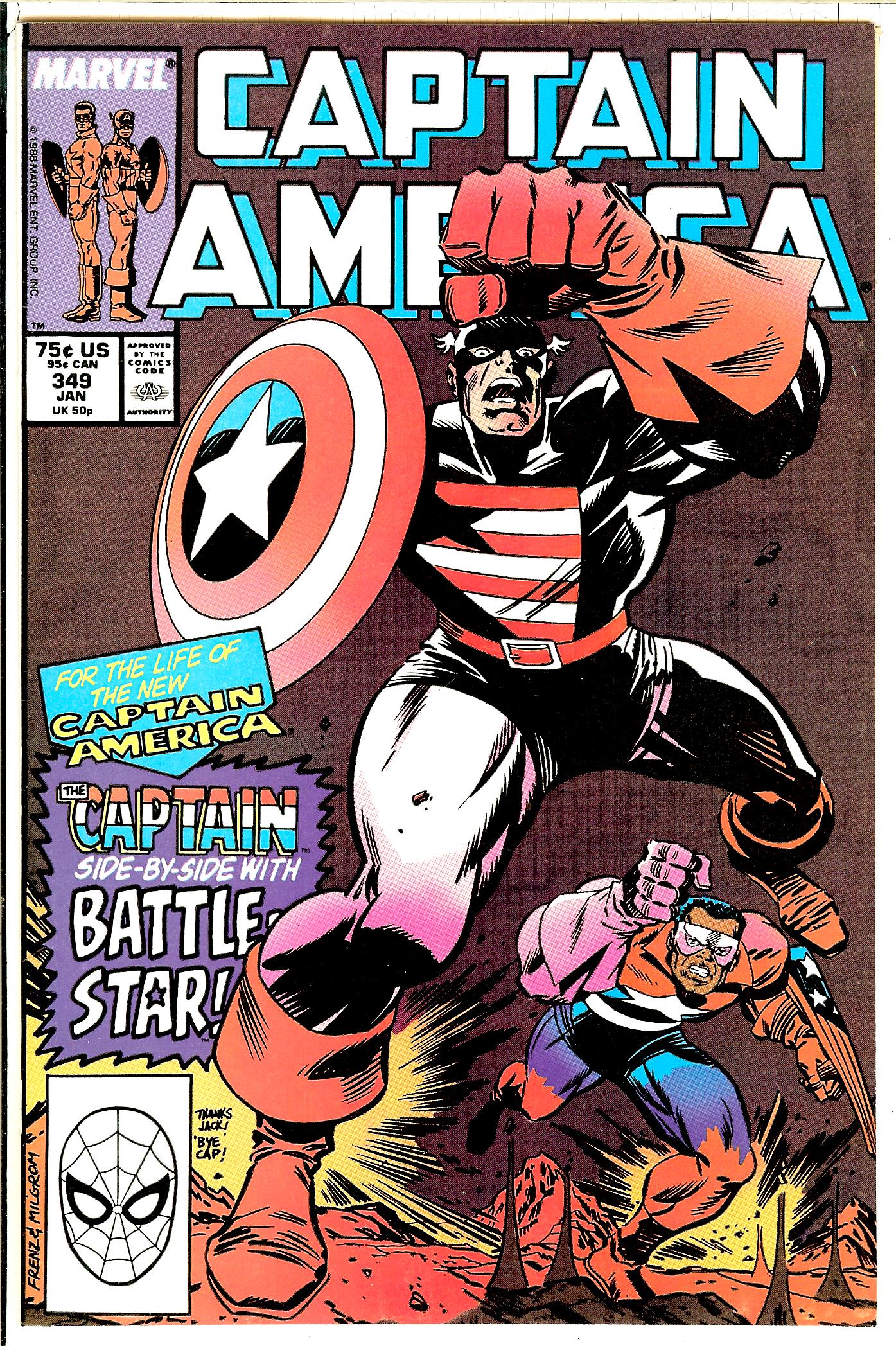 Captain America #349