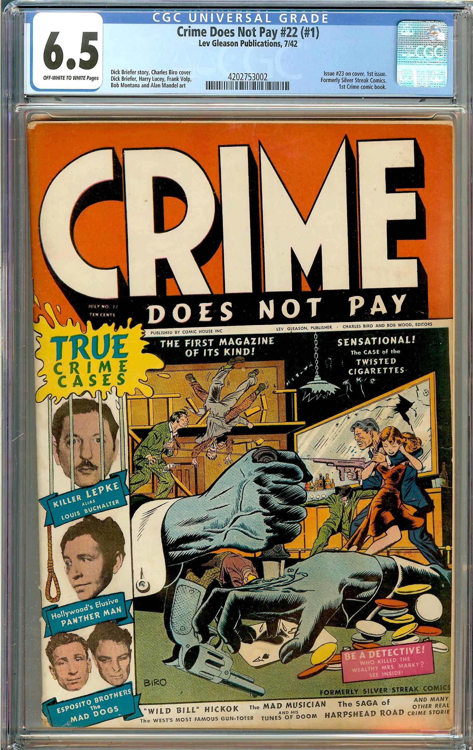 Crime Does Not Pay #22