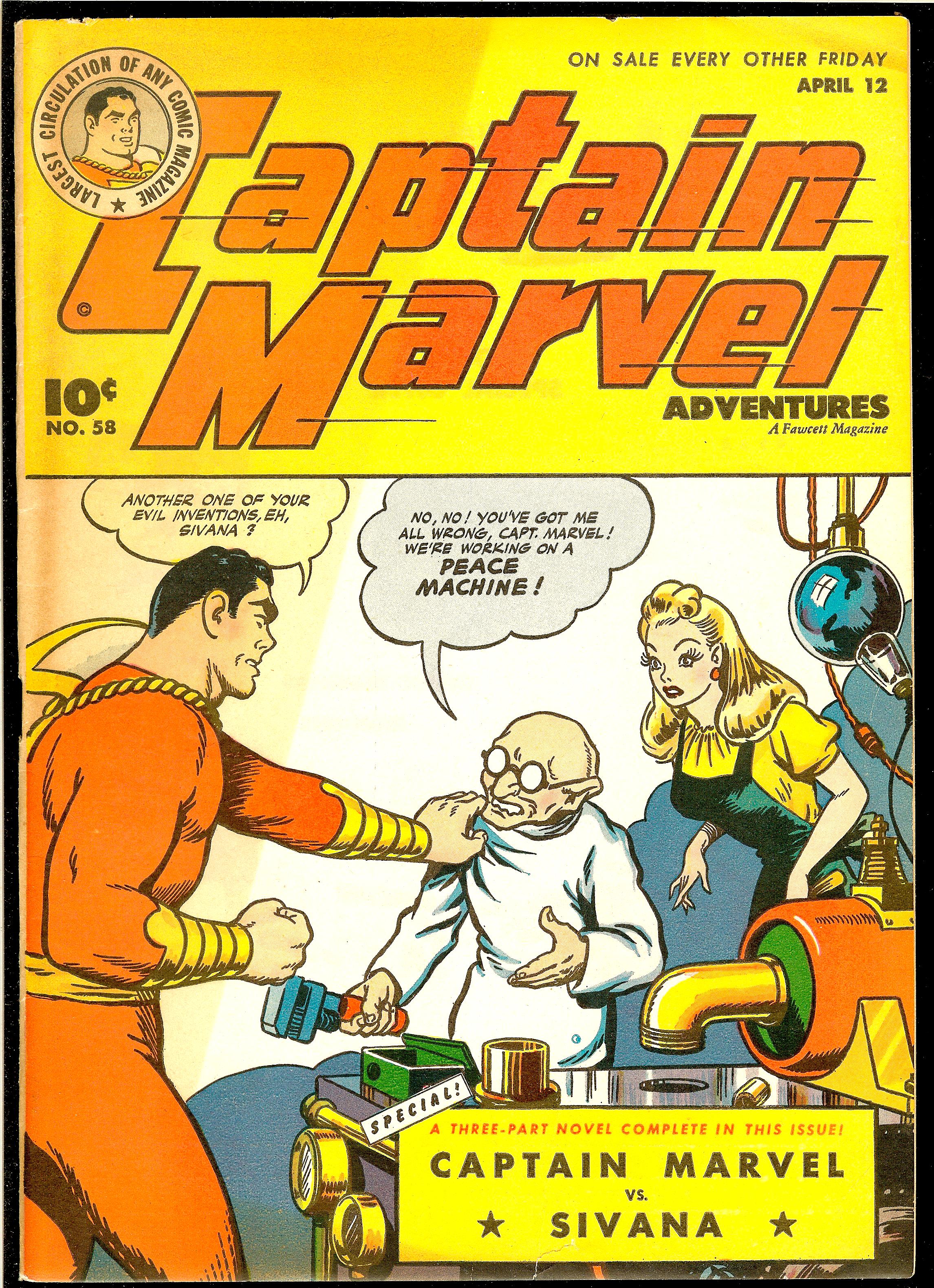Captain Marvel Adventures #58