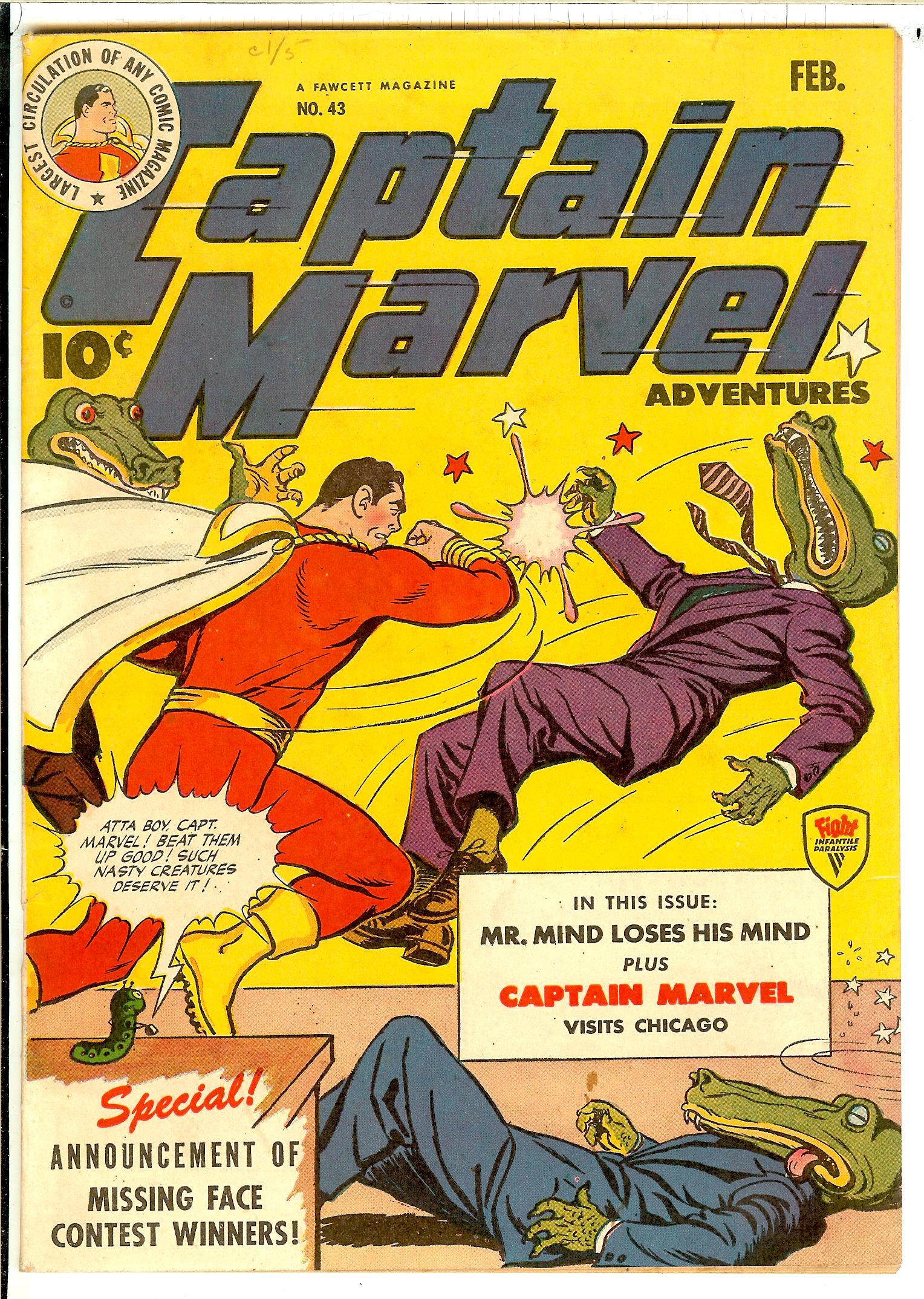 Captain Marvel Adventures #43