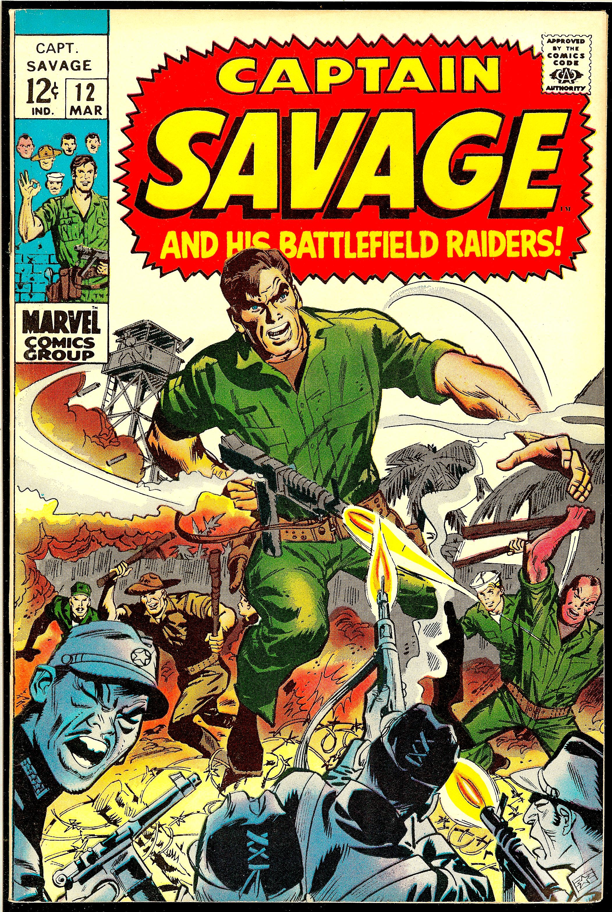 Captain Savage #12