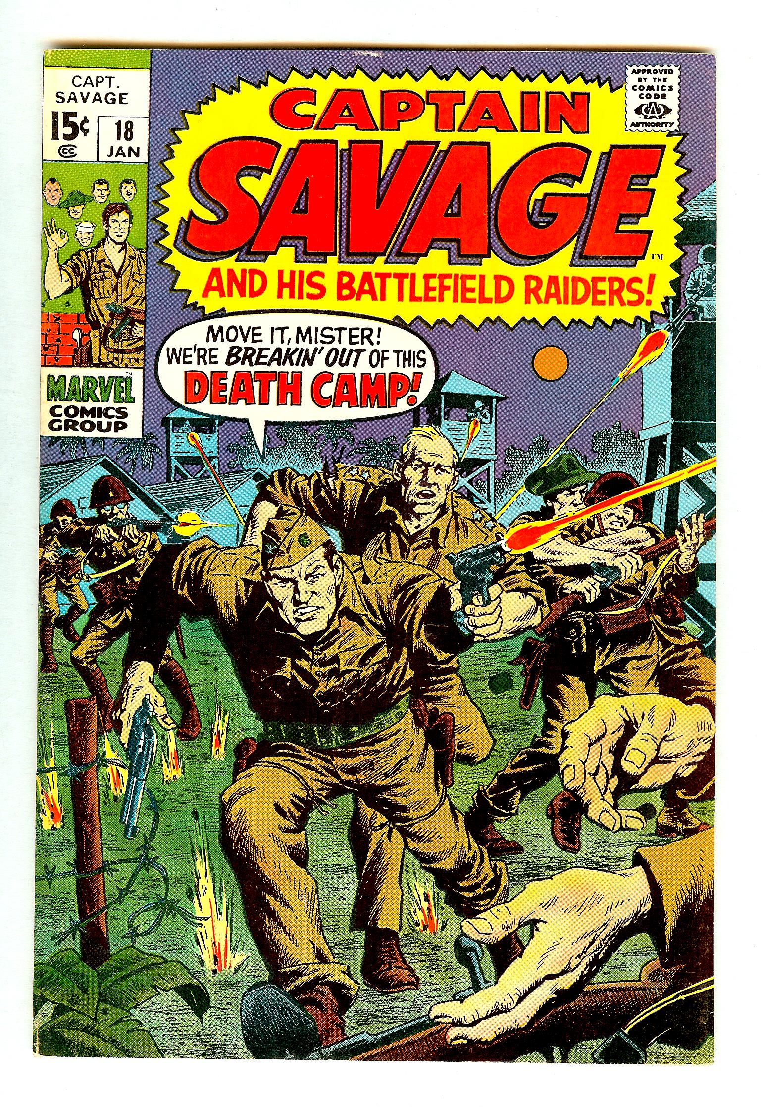Captain Savage #18
