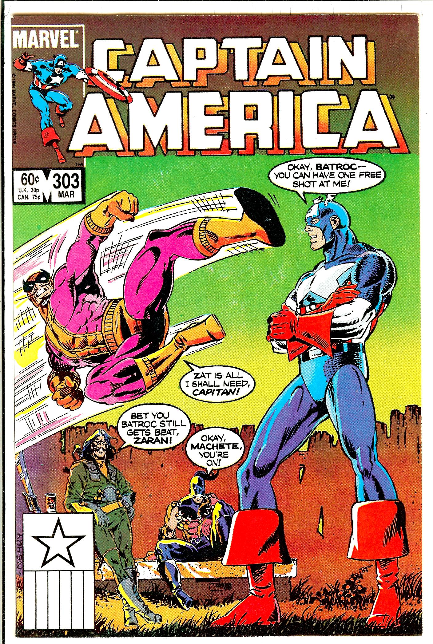 Captain America #303