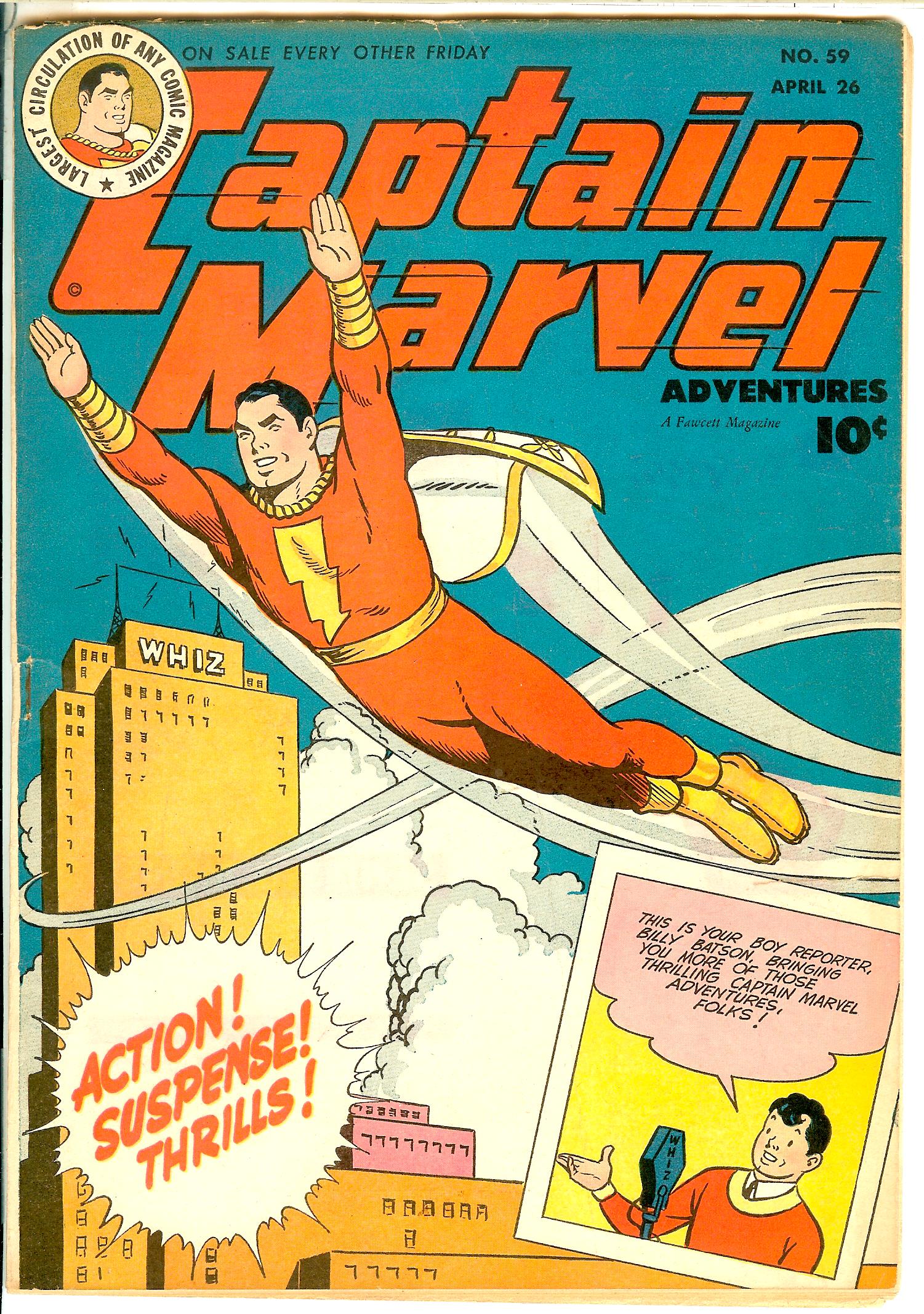 Captain Marvel Adventures #59