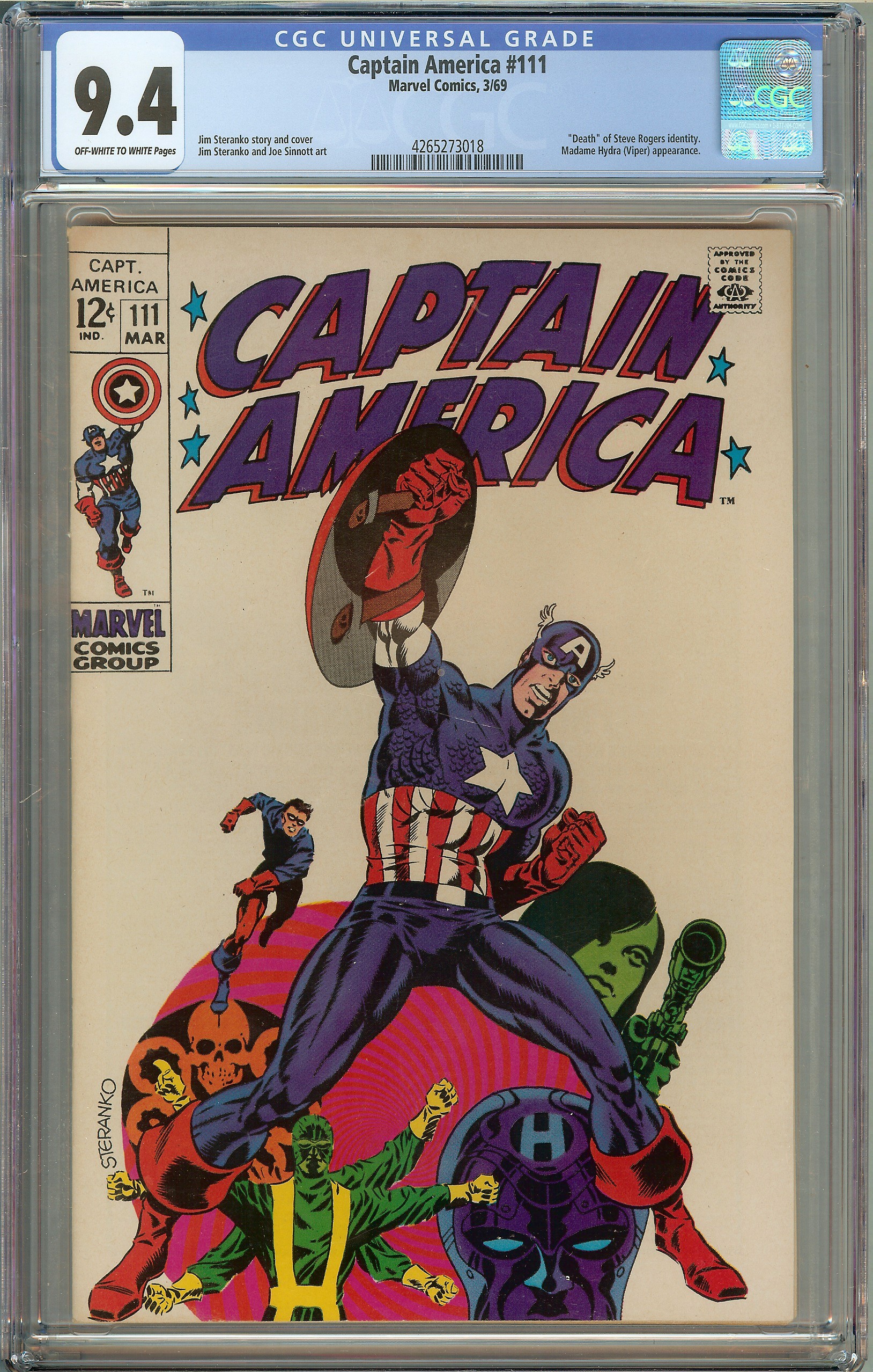 Captain America #111