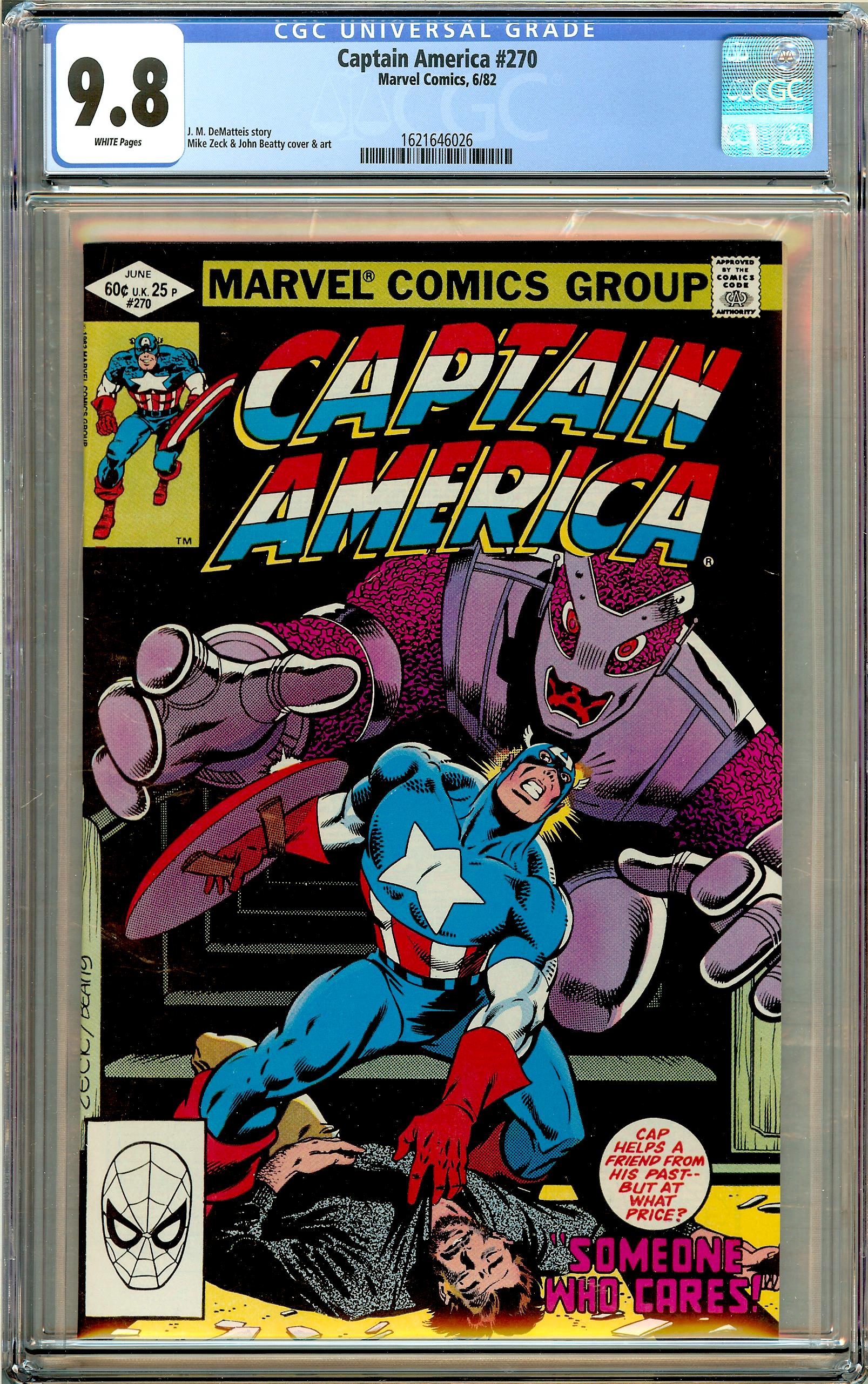 Captain America #270