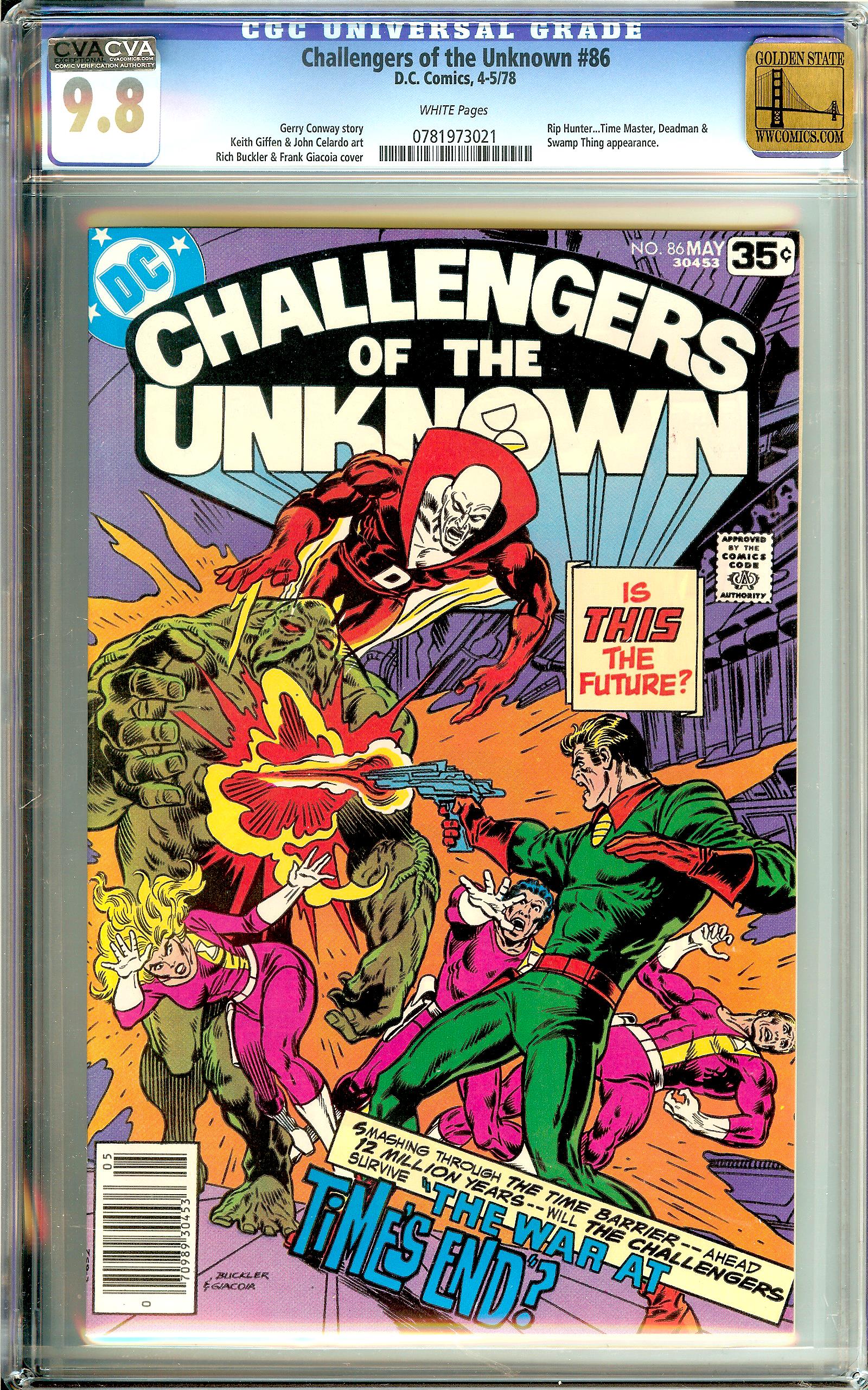 Challengers of the Unknown #86