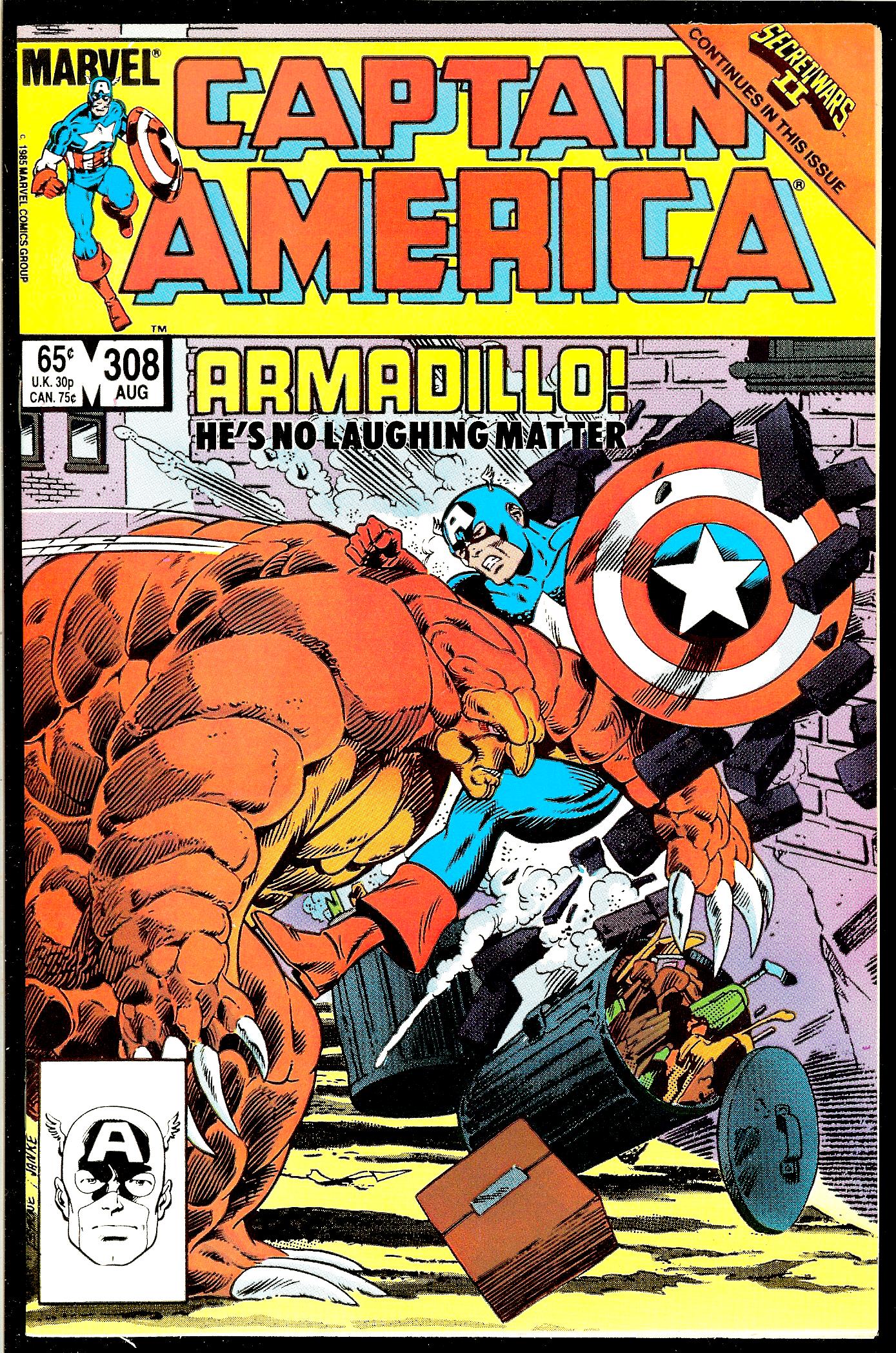 Captain America #308