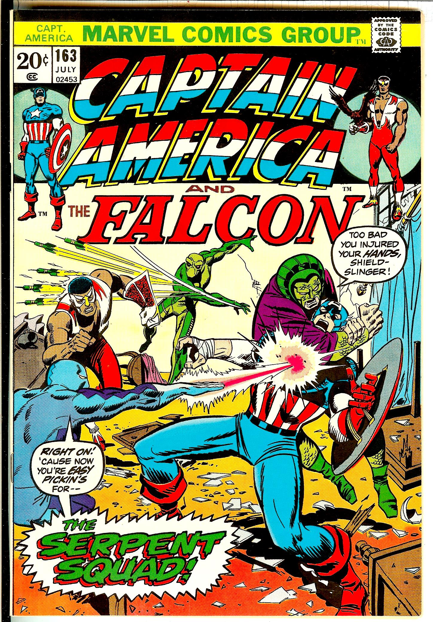 Captain America #163