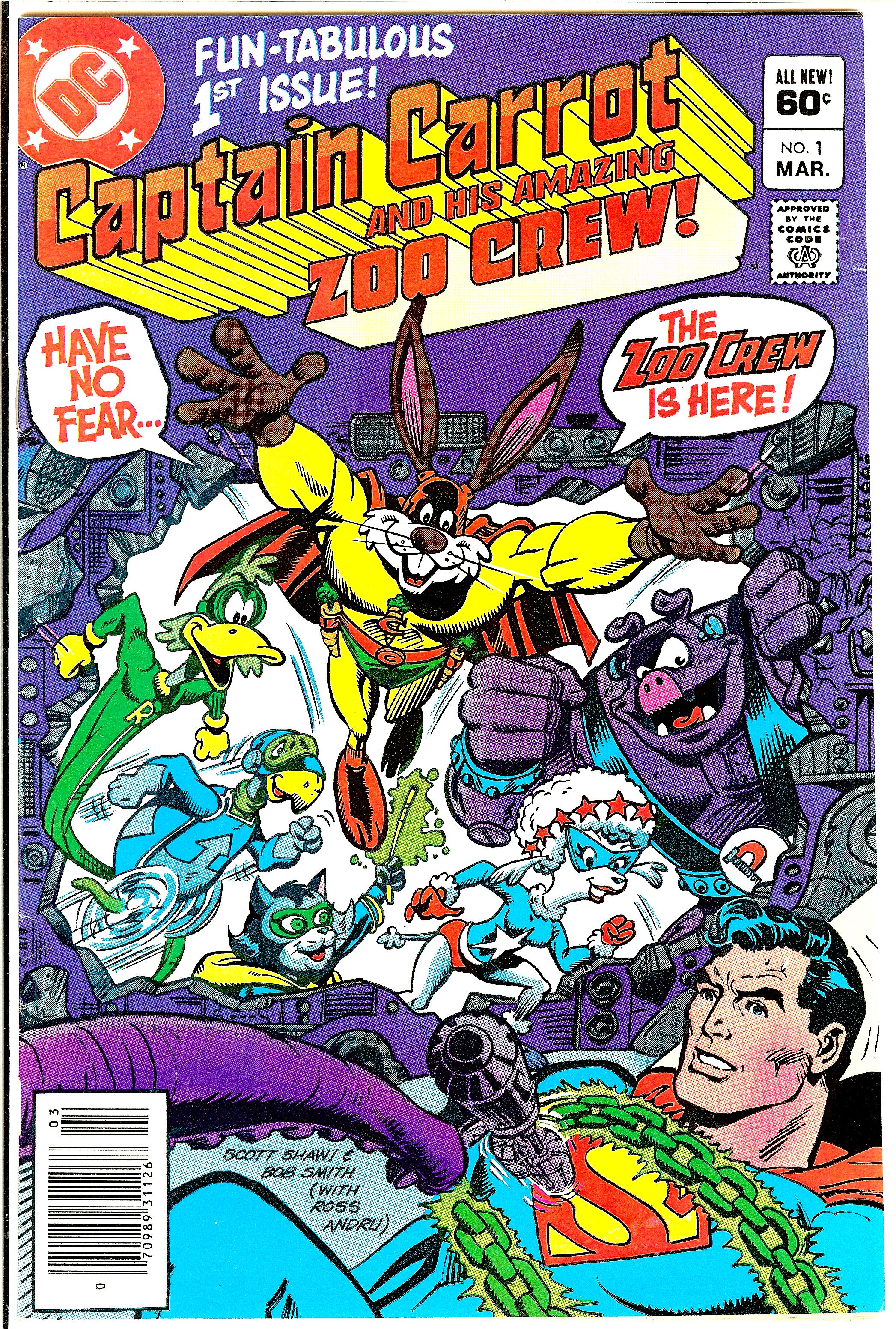 Captain Carrot & His Amazing Zoo Crew #1