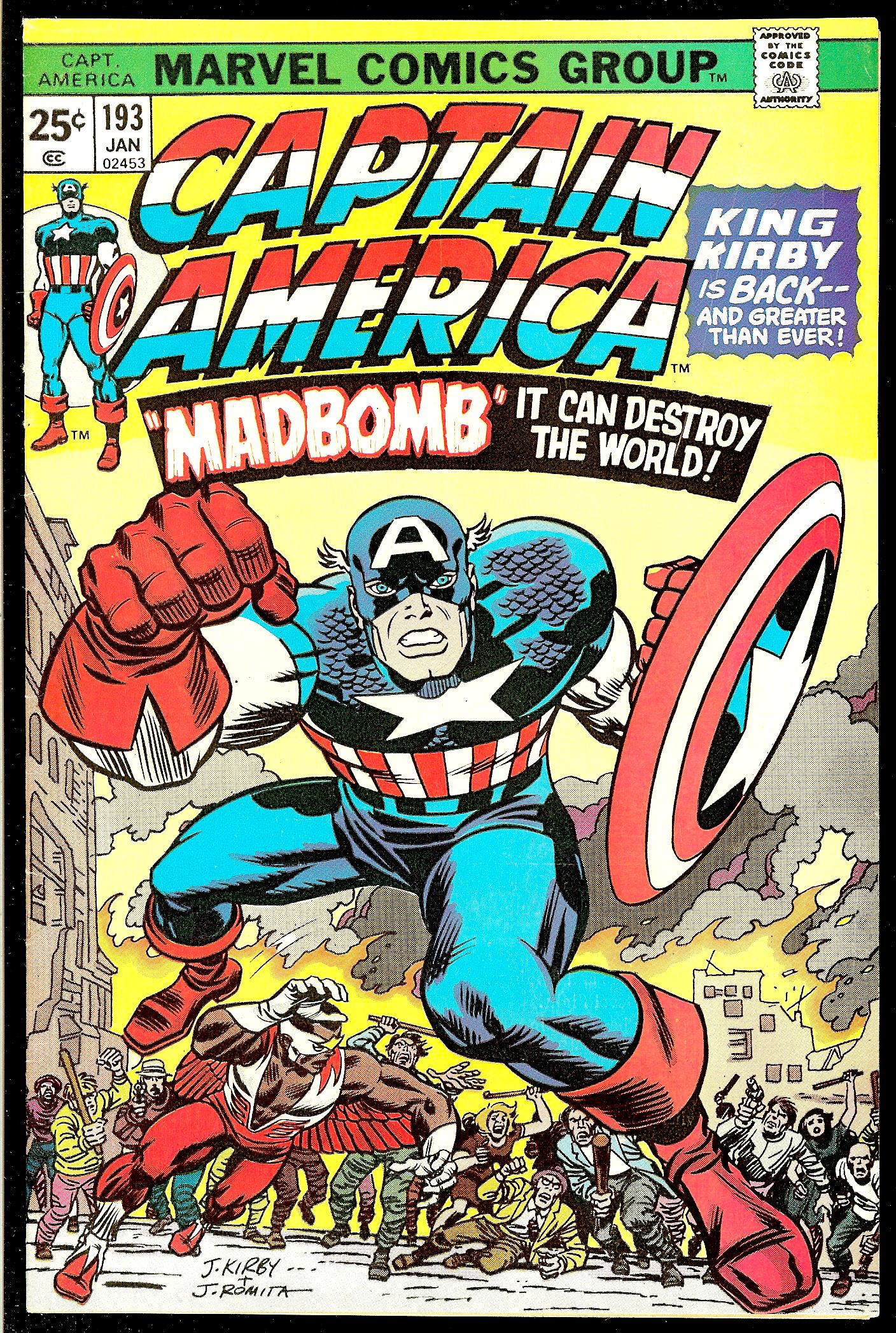 Captain America #193