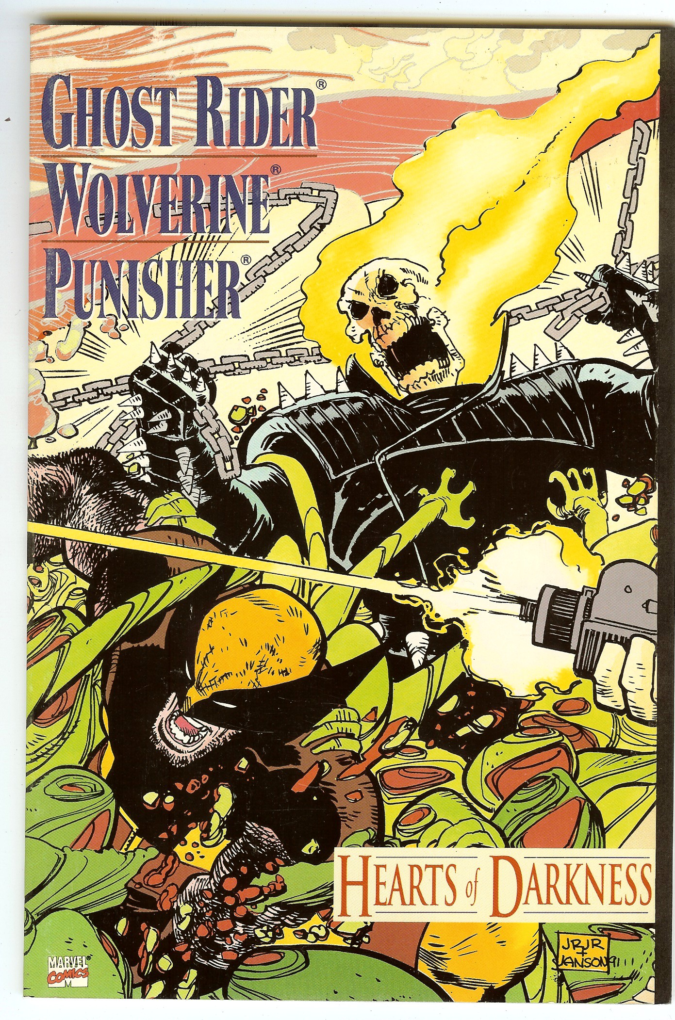 Ghost Rider Wolverine Punisher #1