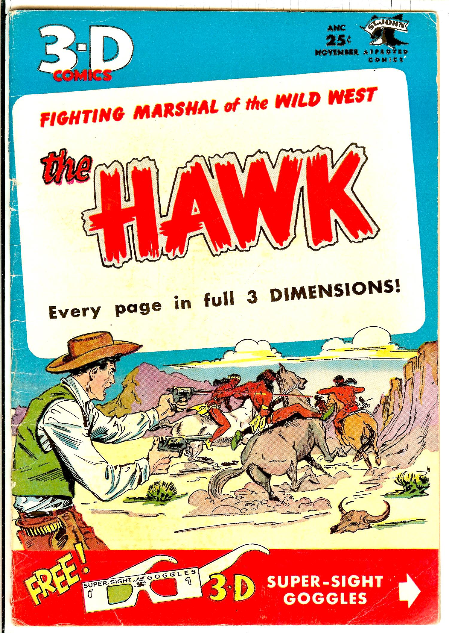 Hawk 3-D #1
