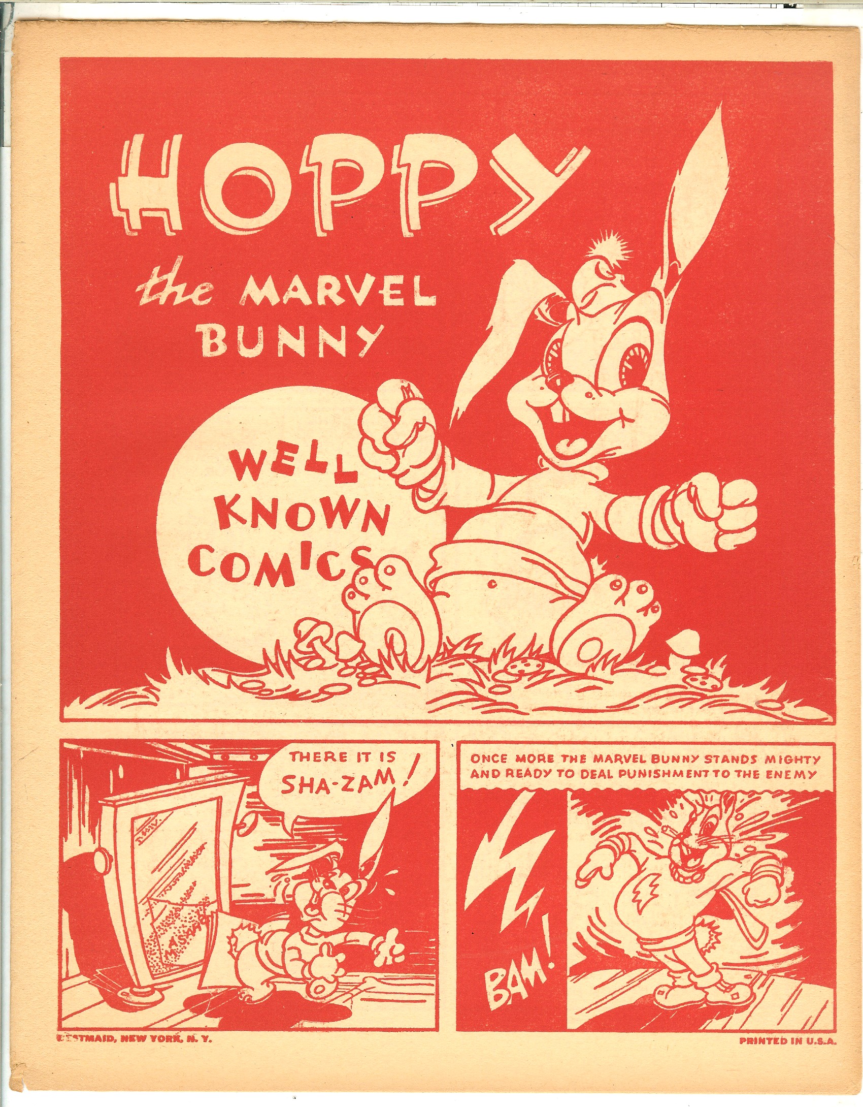 Hoppy the Marvel Bunny #1