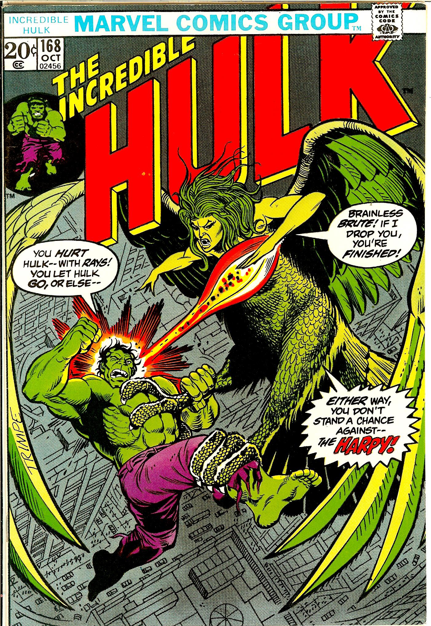 Incredible Hulk #168