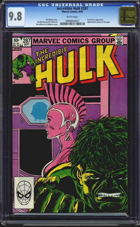Incredible Hulk #287