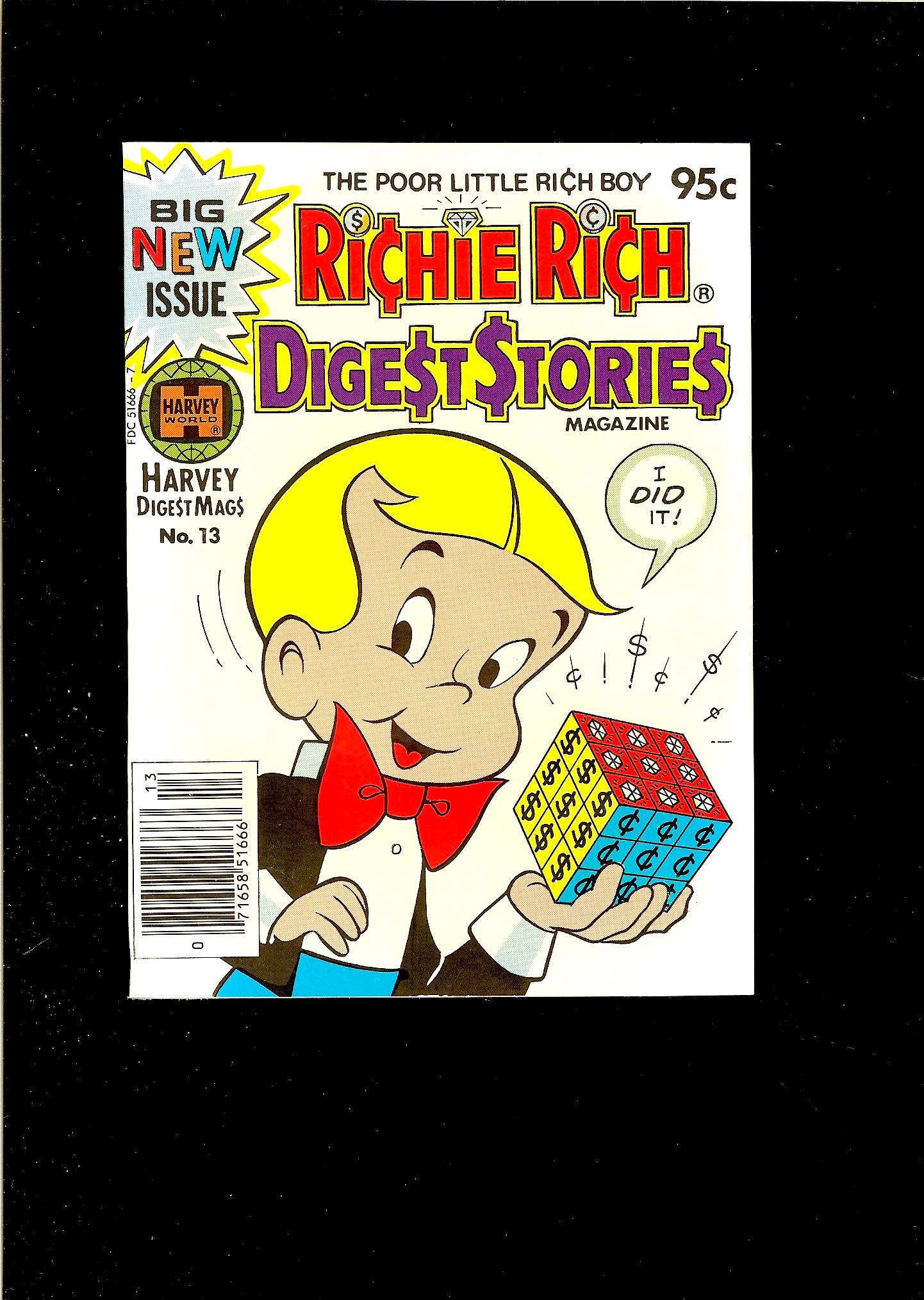 Richie Rich Digest Magazine #13