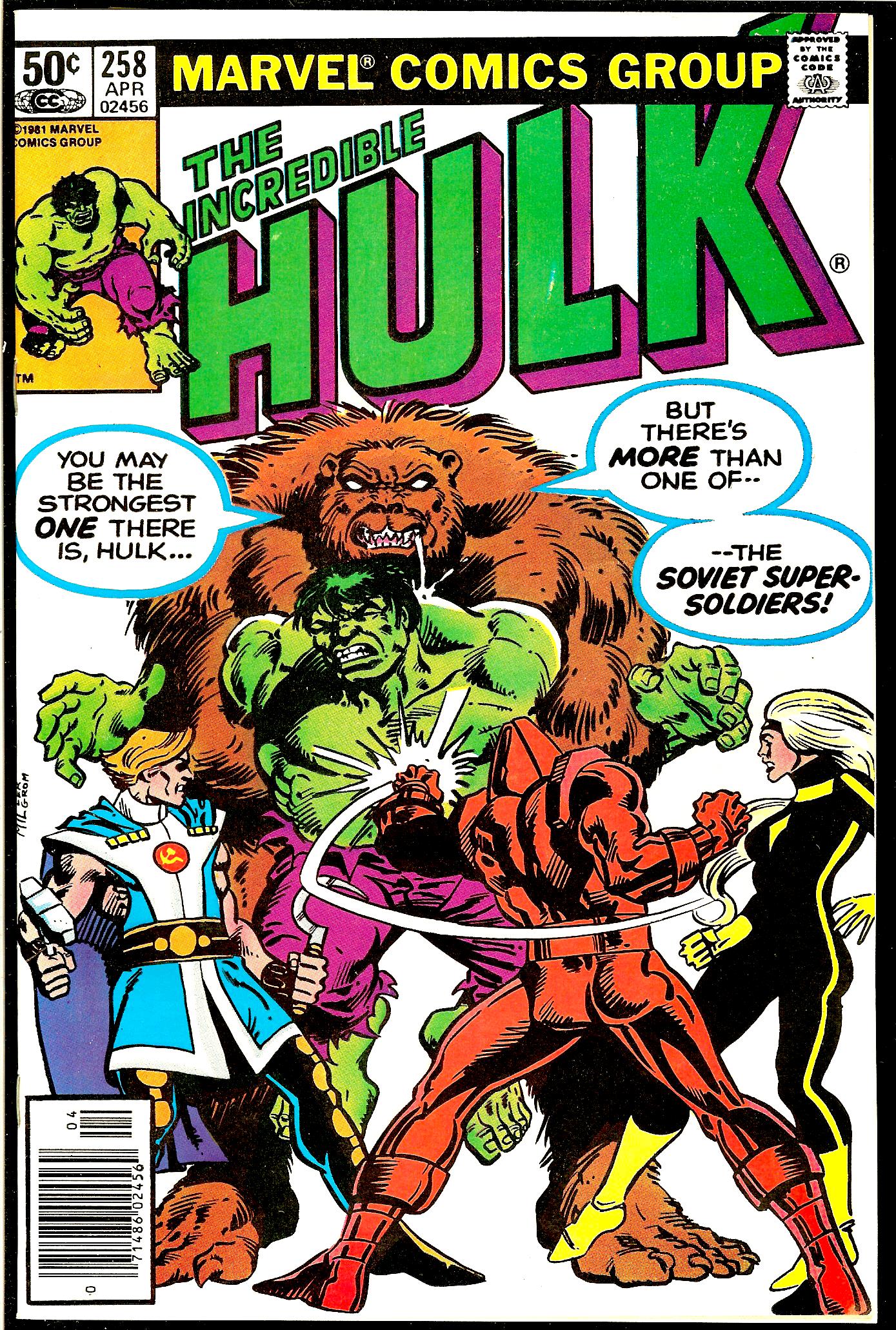 Comic Cover of the Week: The Hulk Vs. The Russian Avengers ...