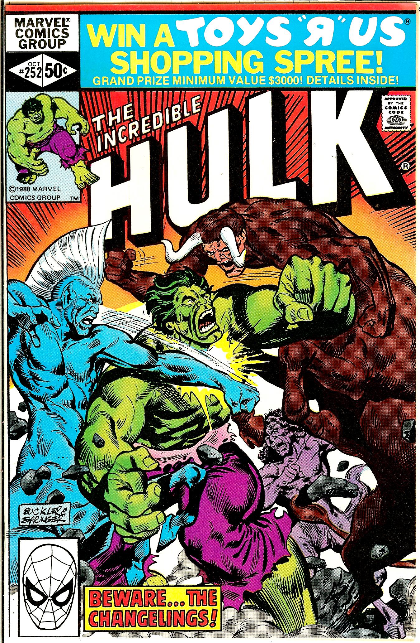 Incredible Hulk #252