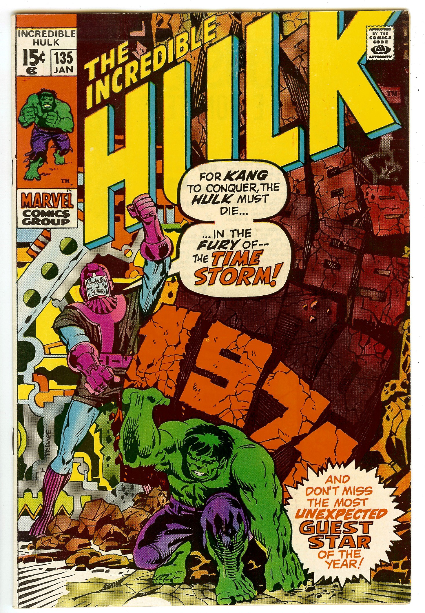 Incredible Hulk #135