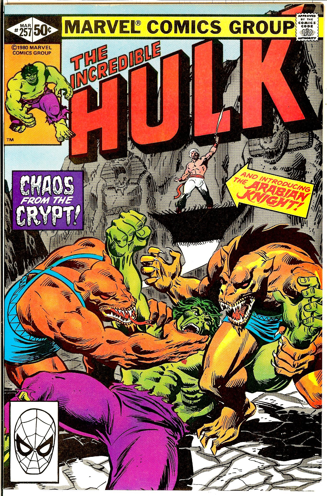 Incredible Hulk #257