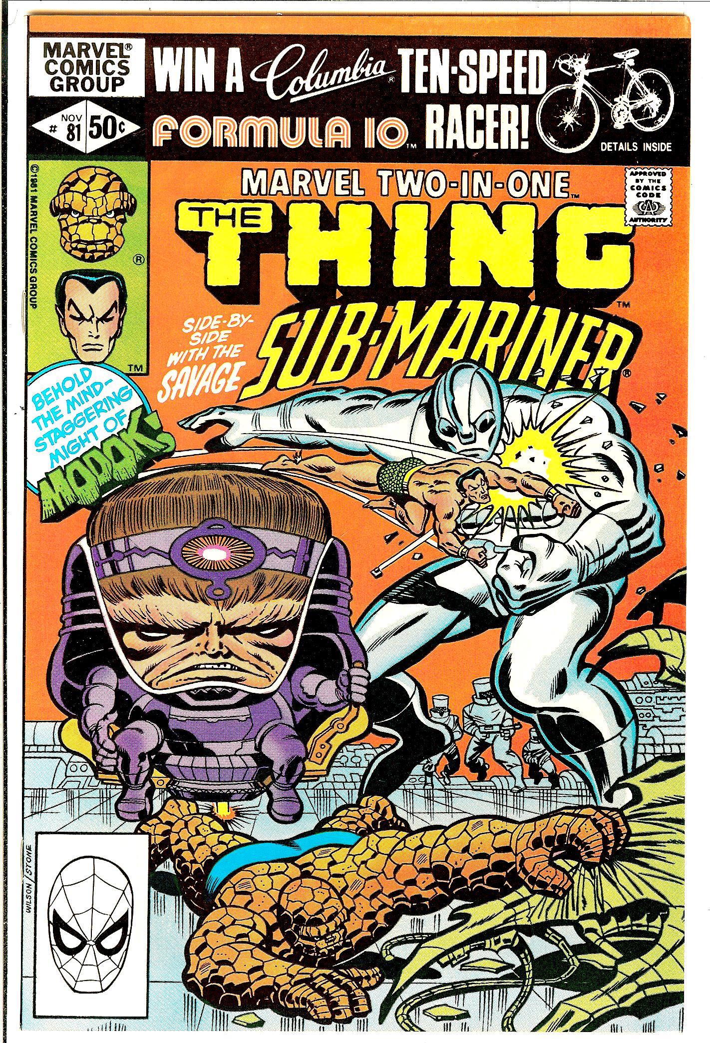 Marvel Two-In-One #81