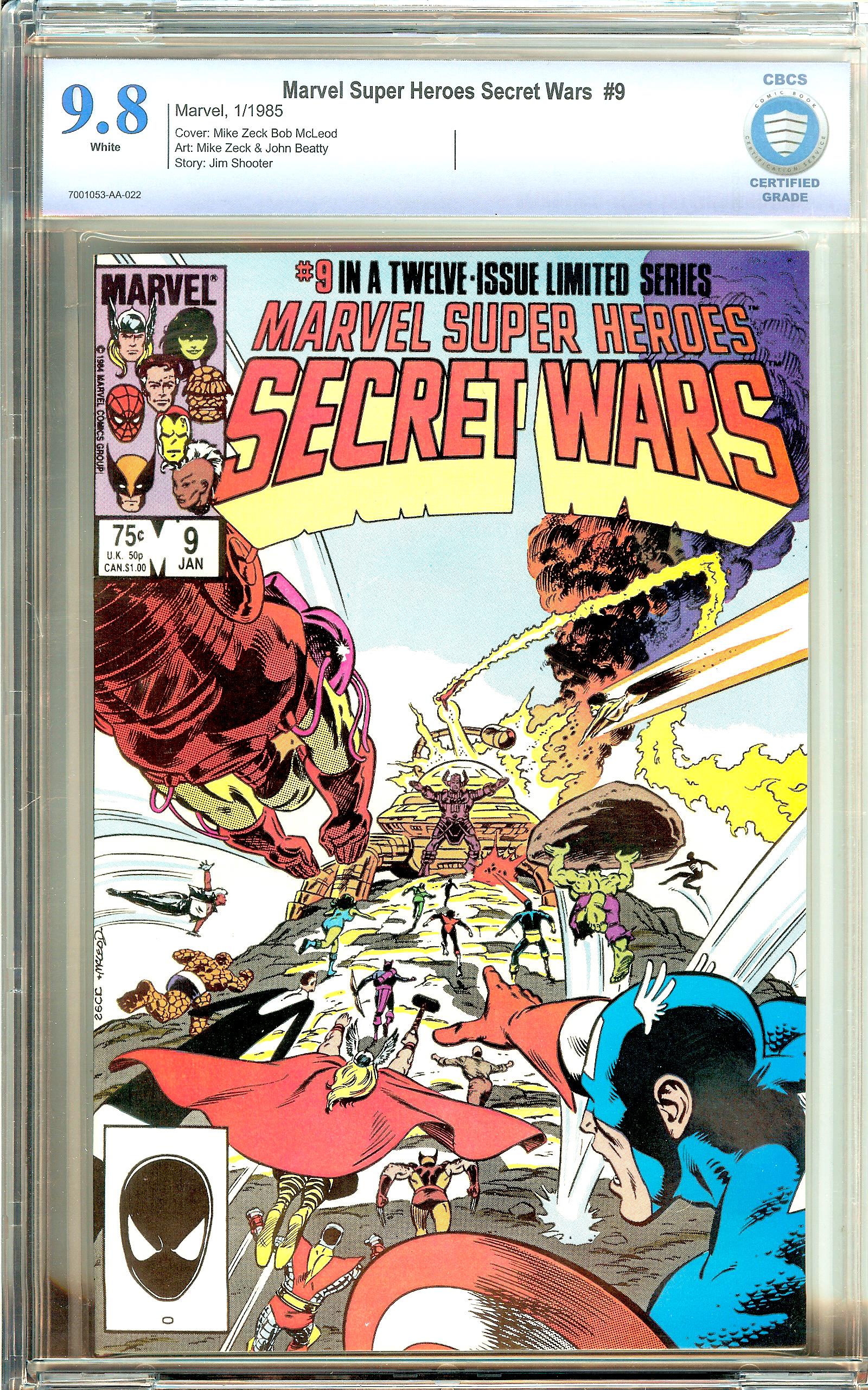 Marvel Super Heroes Secret Wars #9