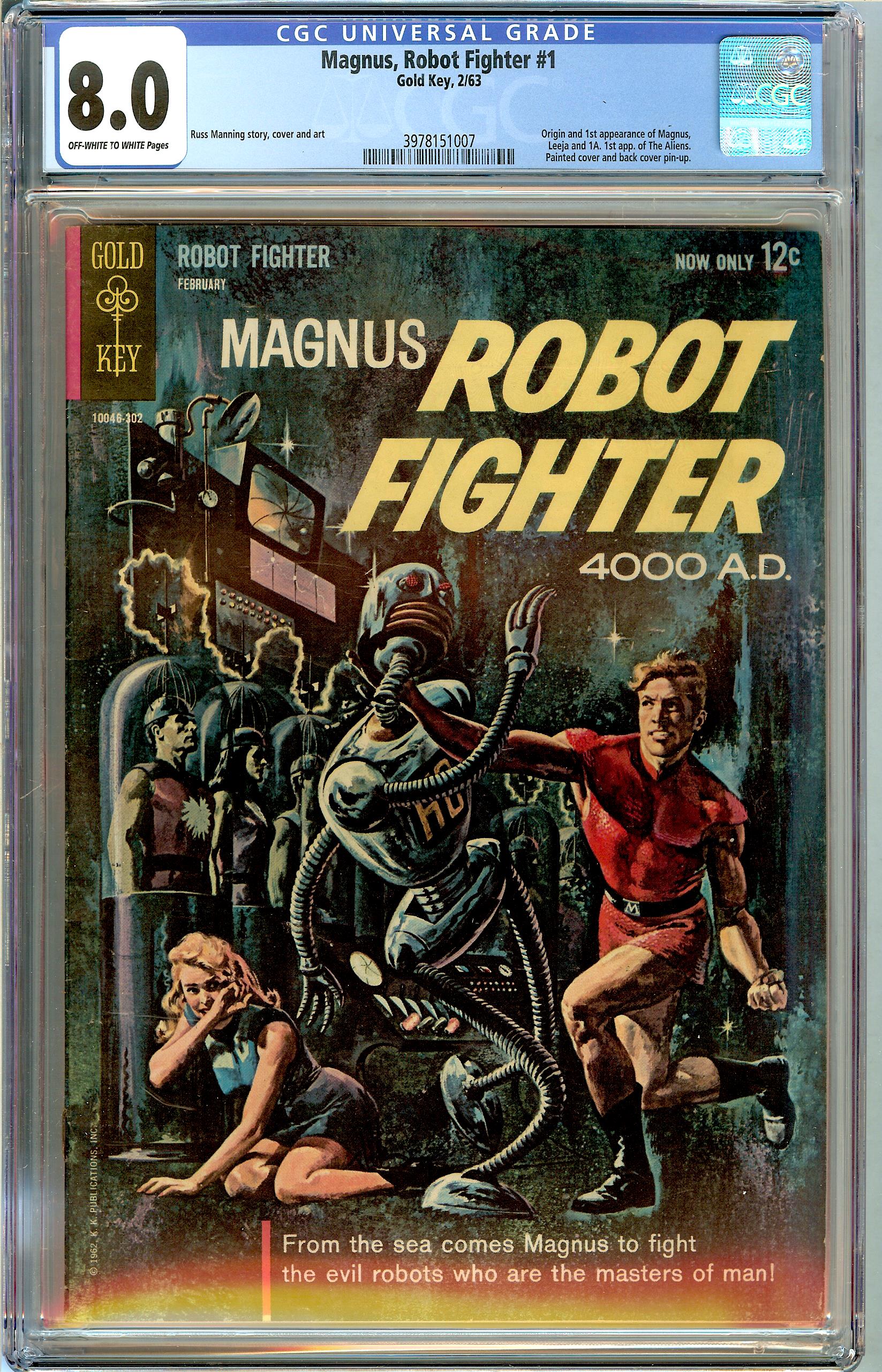 Magnus Robot Fighter #1