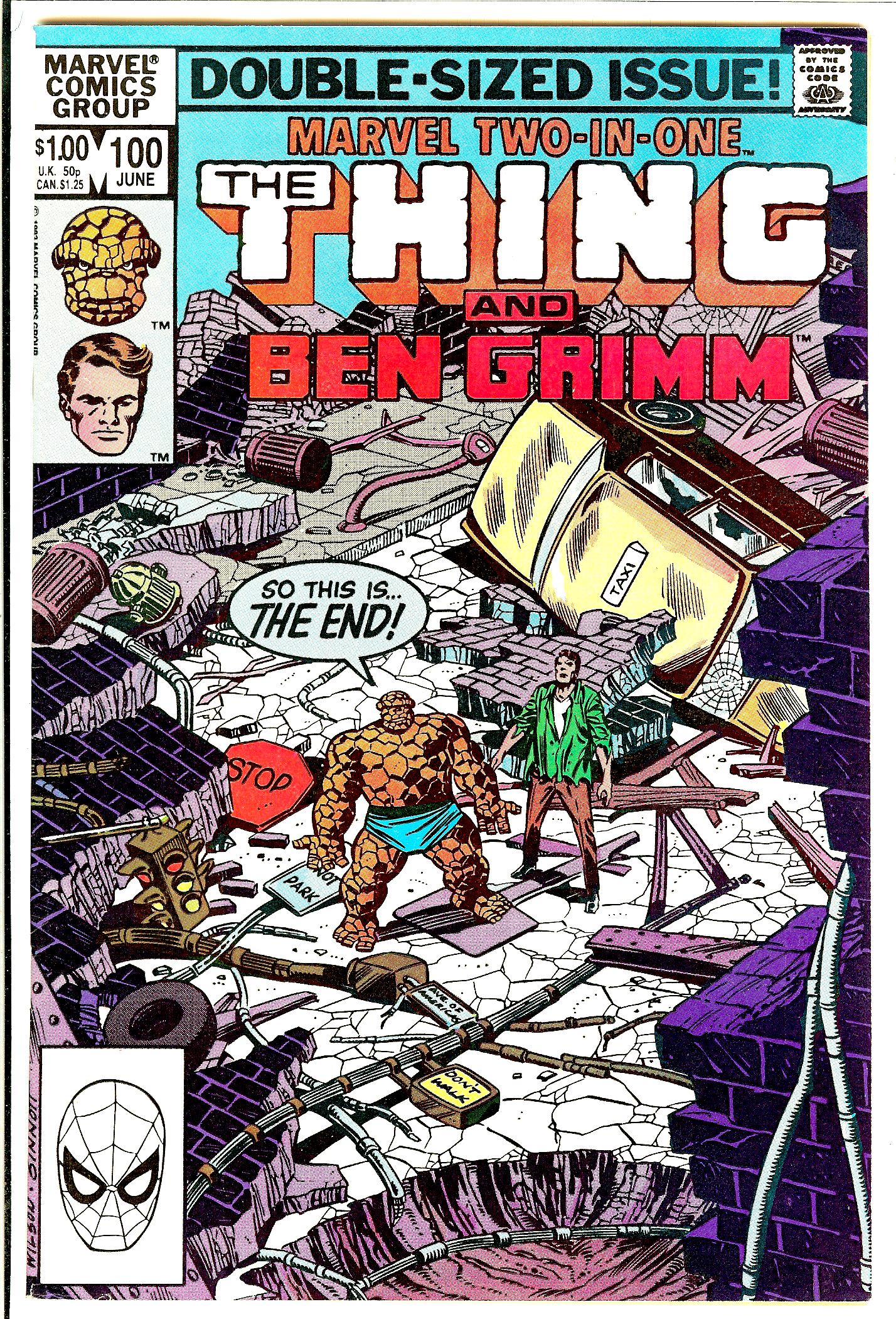 Marvel Two-In-One #100