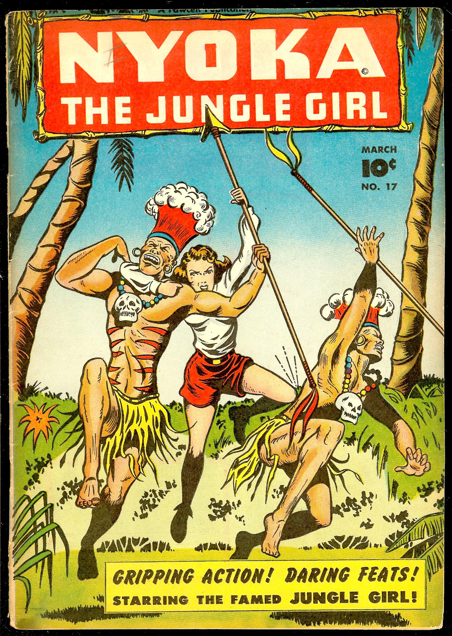 Nyoka the Jungle Girl #17