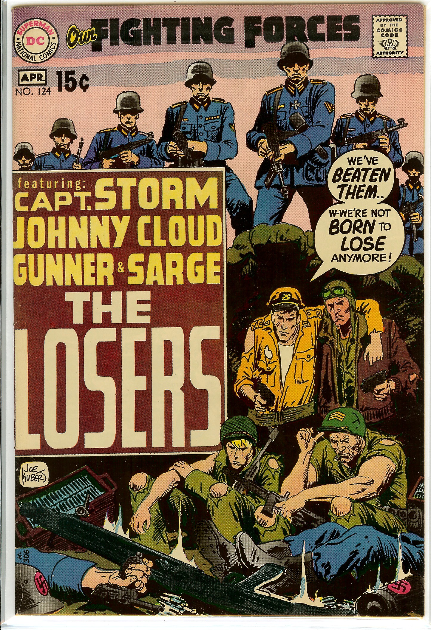 Our Fighting Forces #124