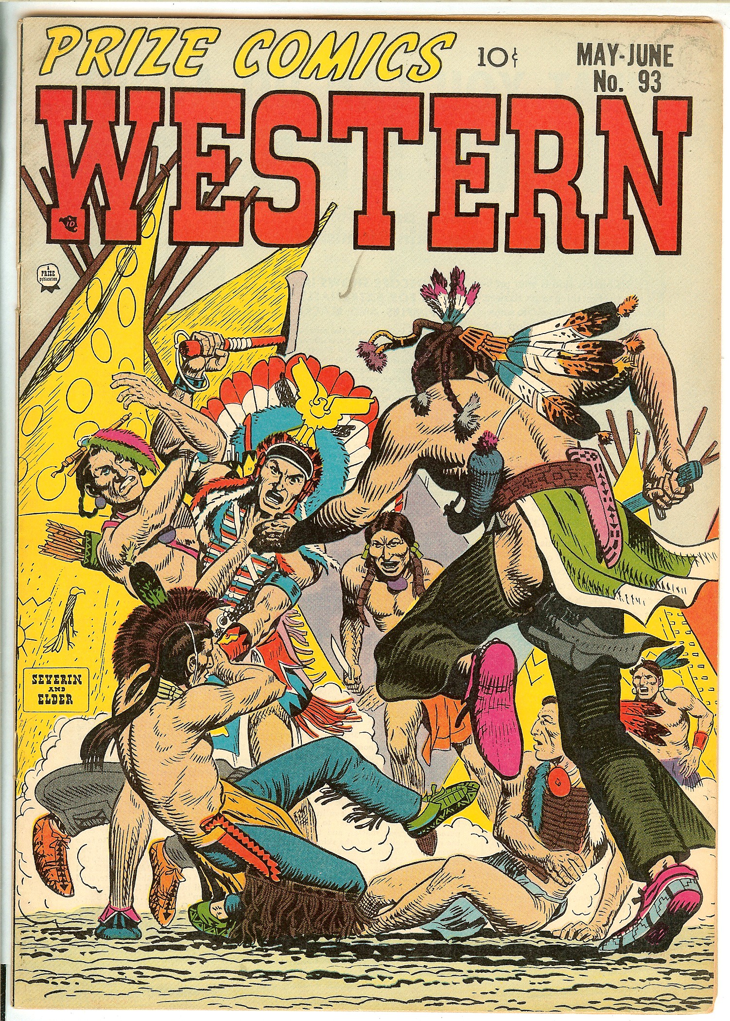 Prize Comics Western #93